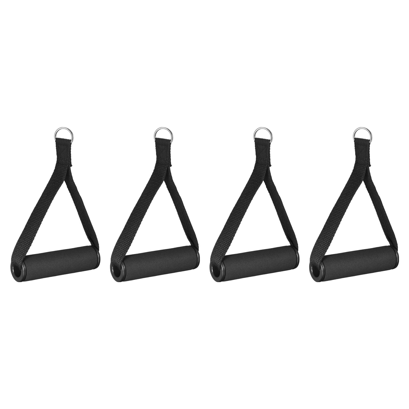 Uxcell Resistance Exercise Band Handles, Foam Handle Grip for Gym 4 ...