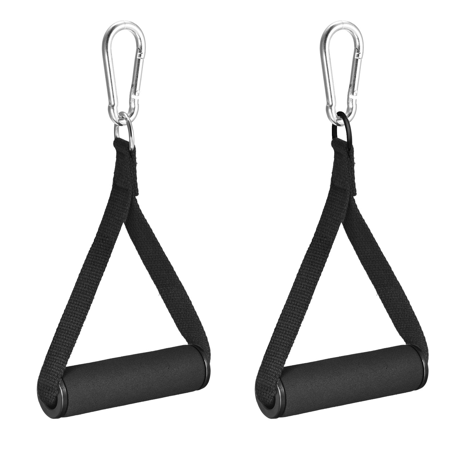 Uxcell Resistance Exercise Band Handles, Foam Handle with Large Clips 1 ...