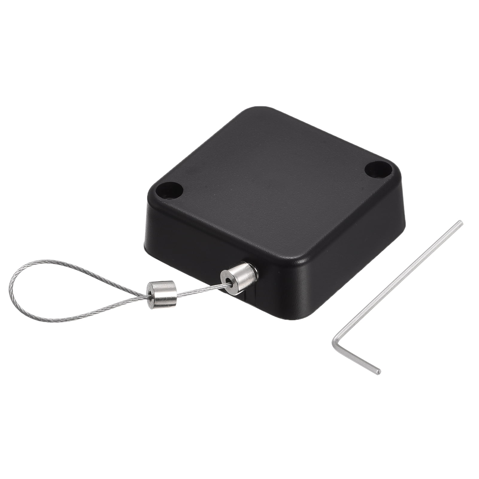 Uxcell Retractable Cable Lock,Remote Control Anti-Lost 2m Rope Hardware ...