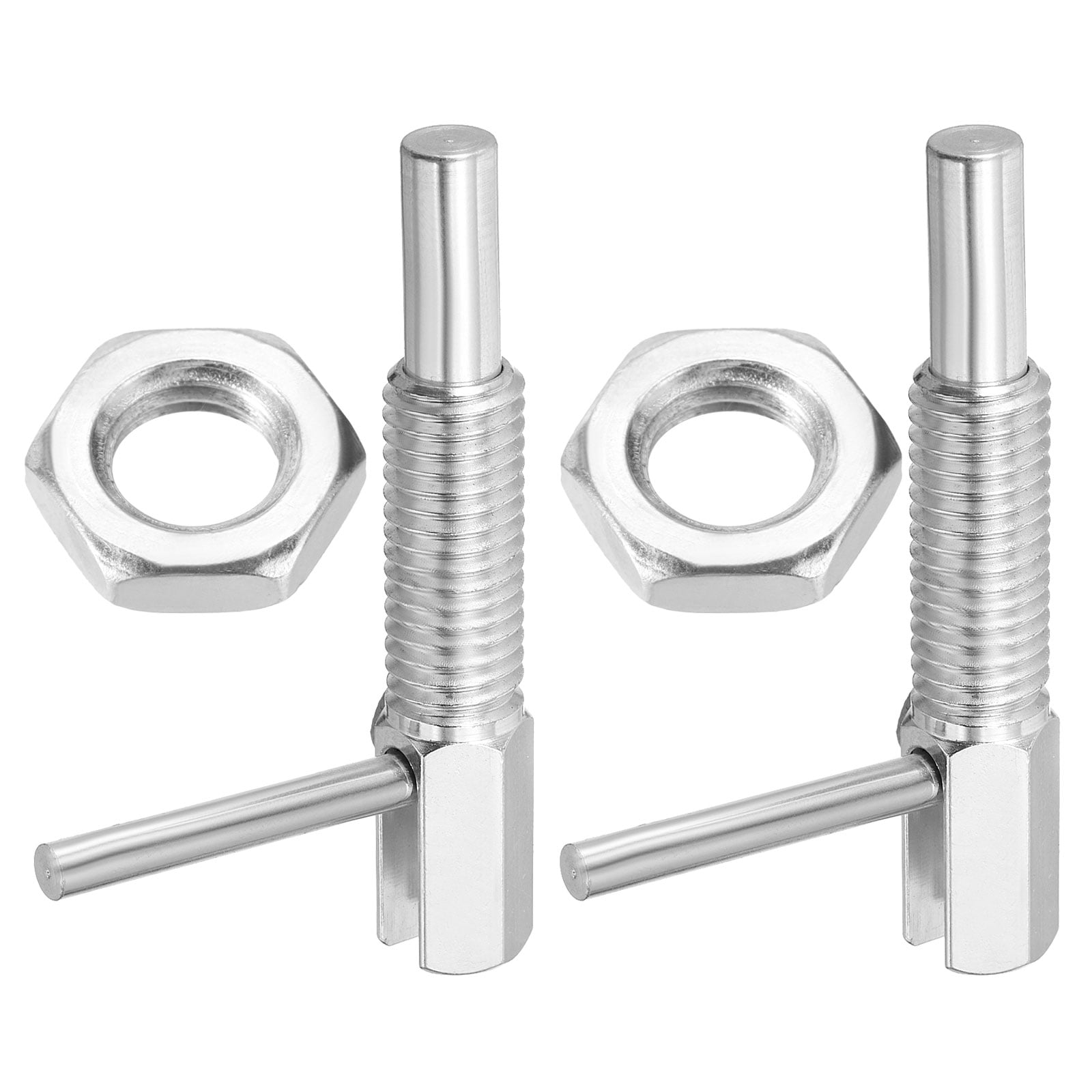 Uxcell Retractable Indexing Plunger Pin Stainless Steel Spring Safety ...