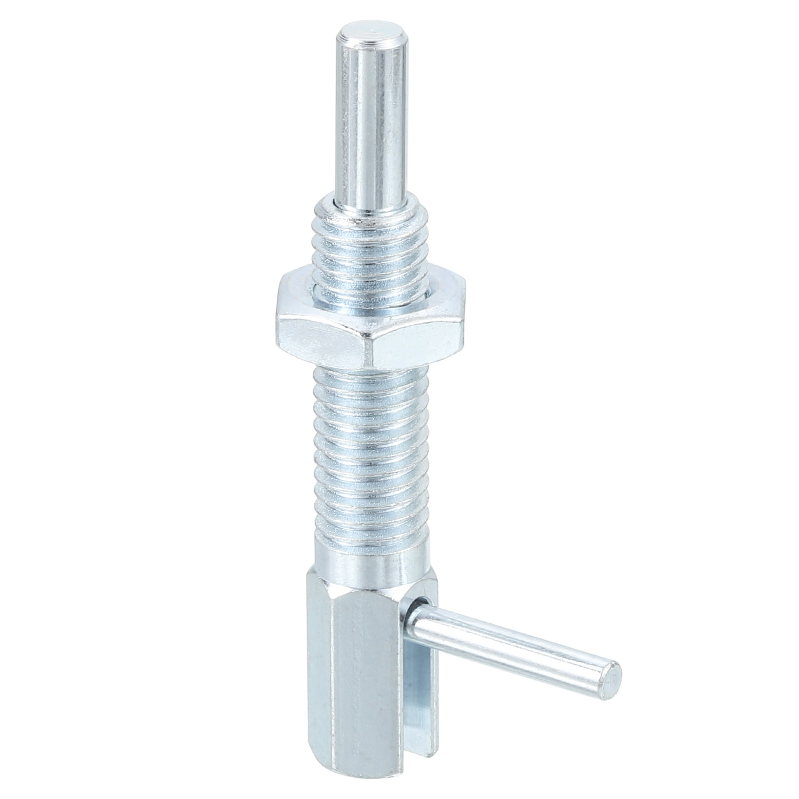 Uxcell Retractable Indexing Plunger Pin, l Spring Plunger Carbon Steel ...