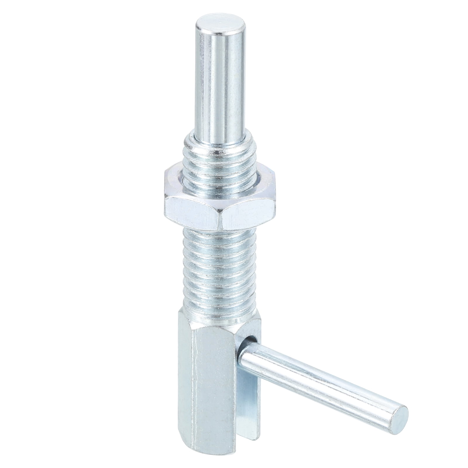 Uxcell Retractable Indexing Plunger Pin, l Spring Plunger Carbon Steel ...