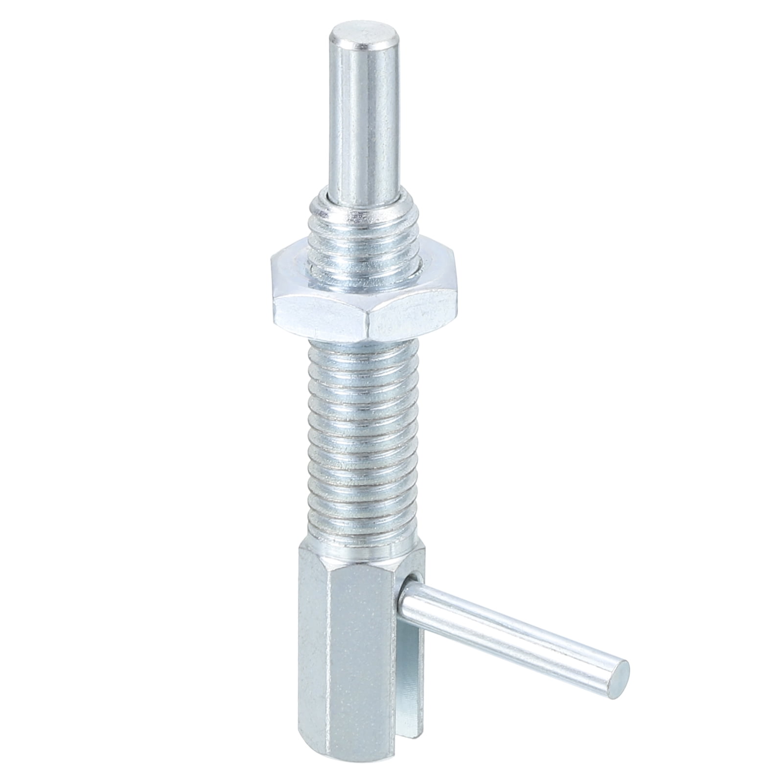 Uxcell Retractable Indexing Plunger Pin, l Spring Plunger Carbon Steel ...