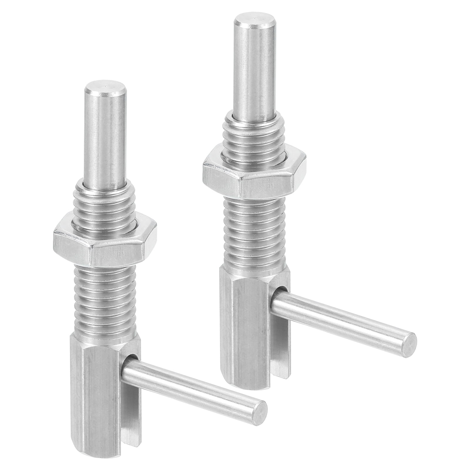 Uxcell Retractable Indexing Plunger Pin, l Spring Plunger Stainless ...