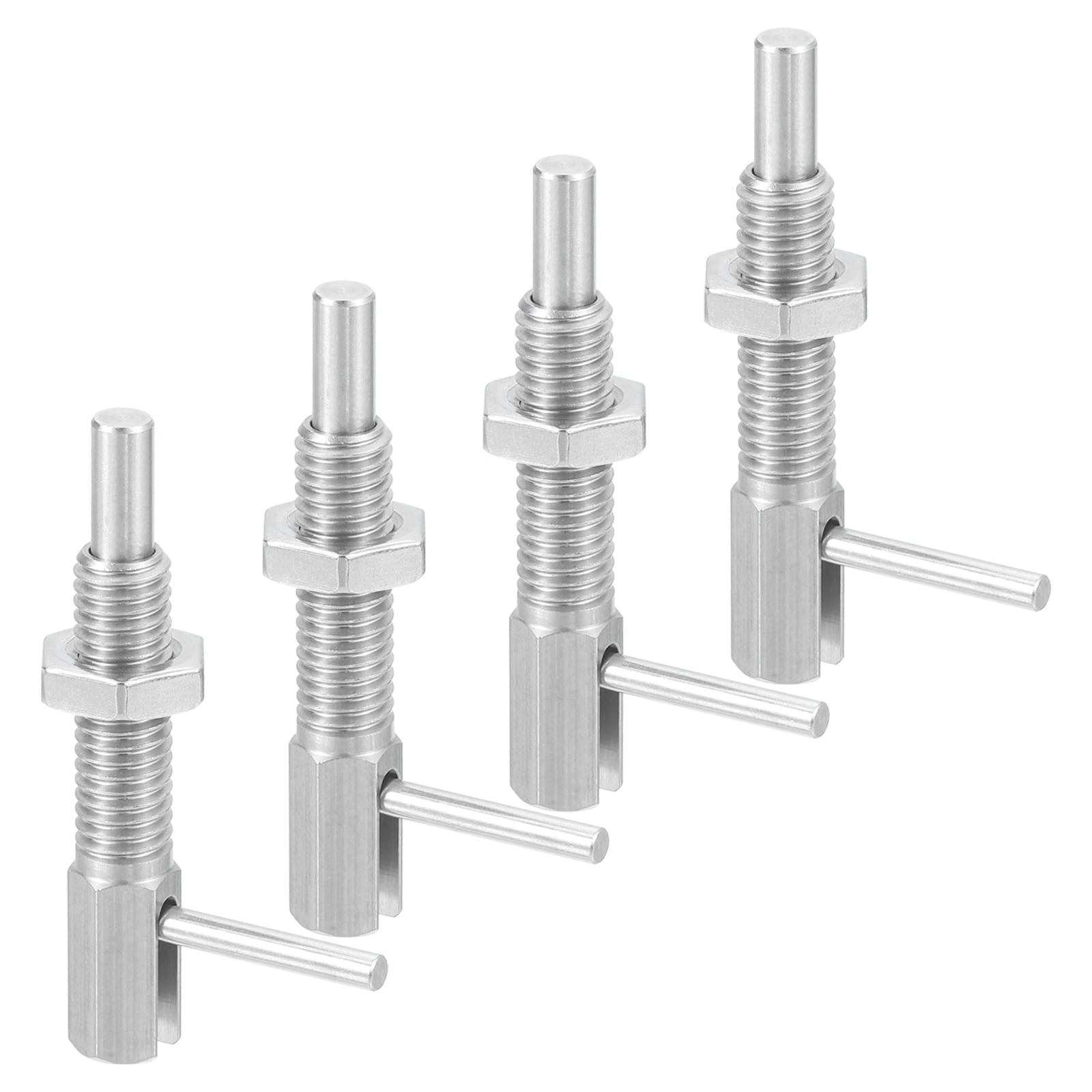 Uxcell Retractable Indexing Plunger Pin, l Spring Plunger Stainless ...