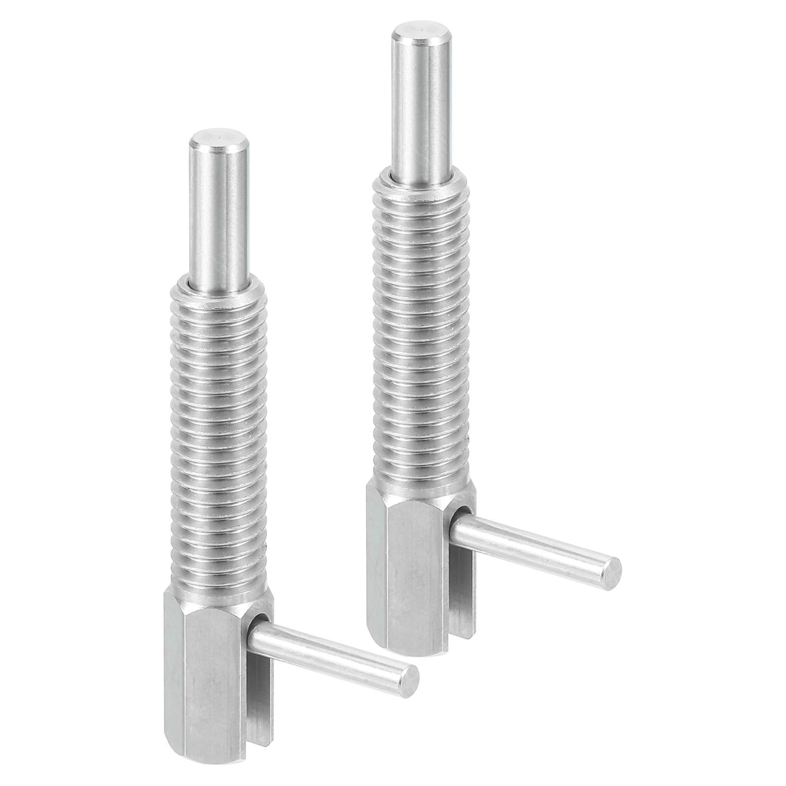 Uxcell Retractable Indexing Plunger Pin, l Spring Plunger Stainless ...