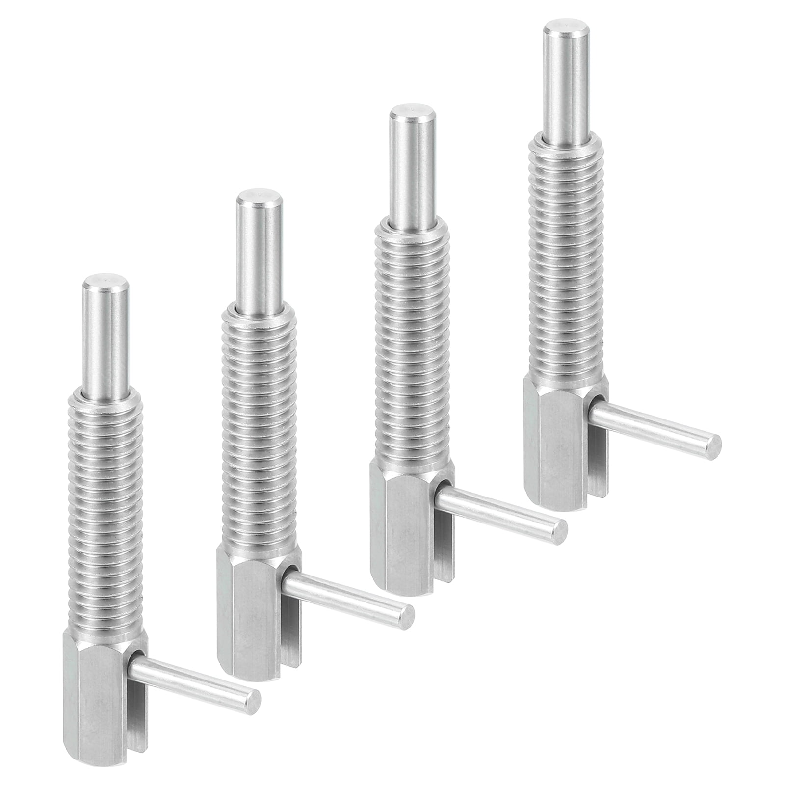 Uxcell Retractable Indexing Plunger Pin, l Spring Plunger Stainless ...