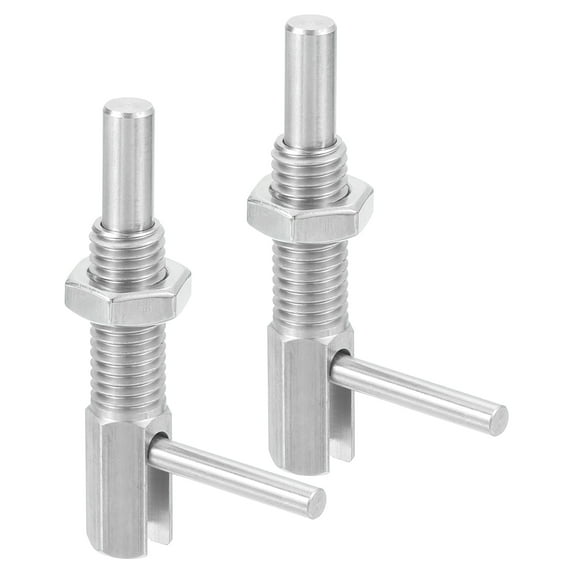 Uxcell Retractable Indexing Plunger Pin, l Spring Plunger Stainless ...