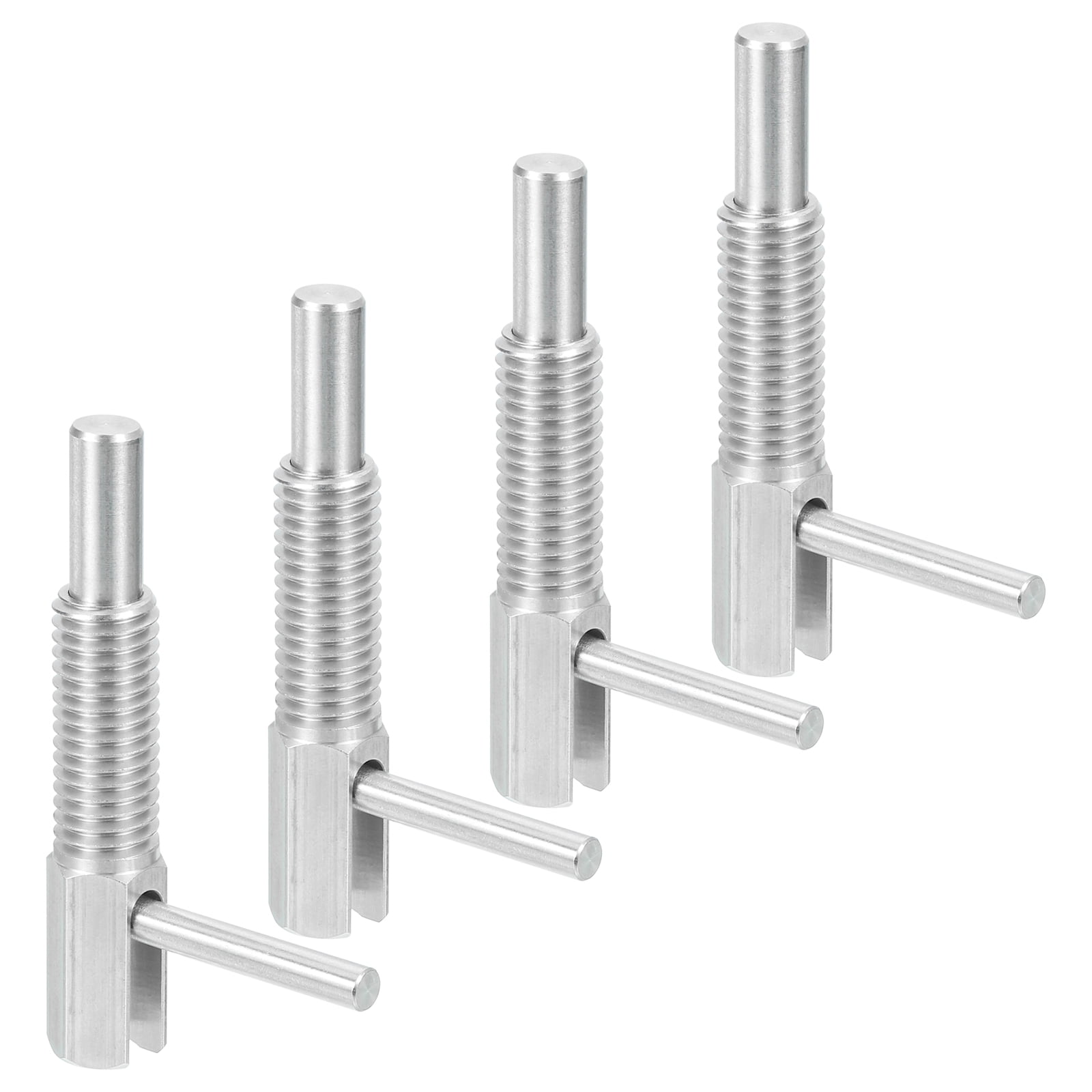 Uxcell Retractable Indexing Plunger Pin, l Spring Plunger Stainless ...