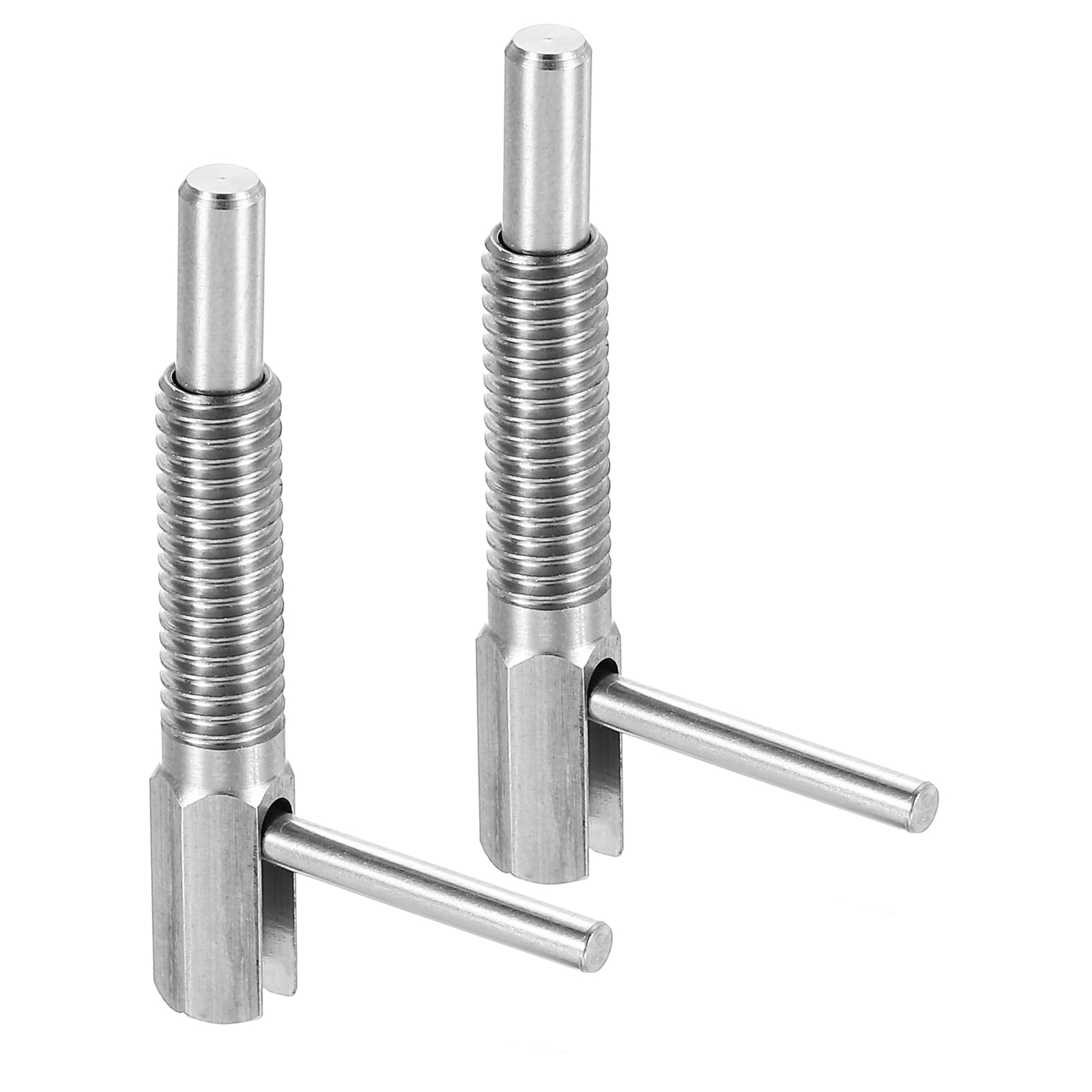 Uxcell Retractable Indexing Plunger Pin, l Spring Plunger Stainless ...