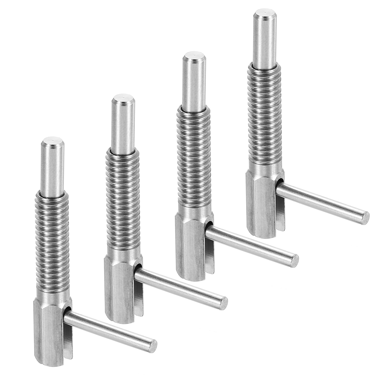 Uxcell Retractable Indexing Plunger Pin, l Spring Plunger Stainless ...