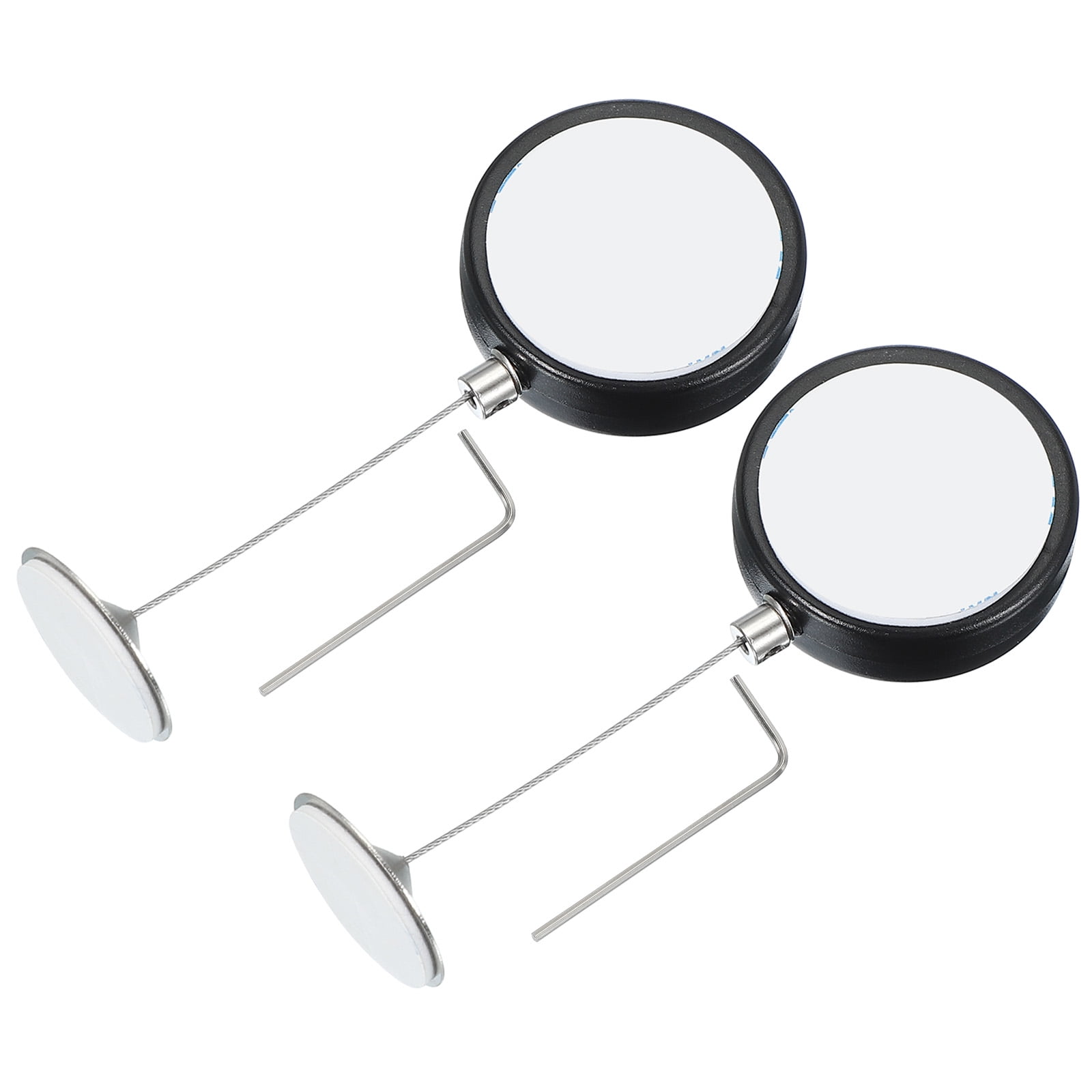 Uxcell Retractable Remote Control Tether, Round Security Cable Lanyard ...