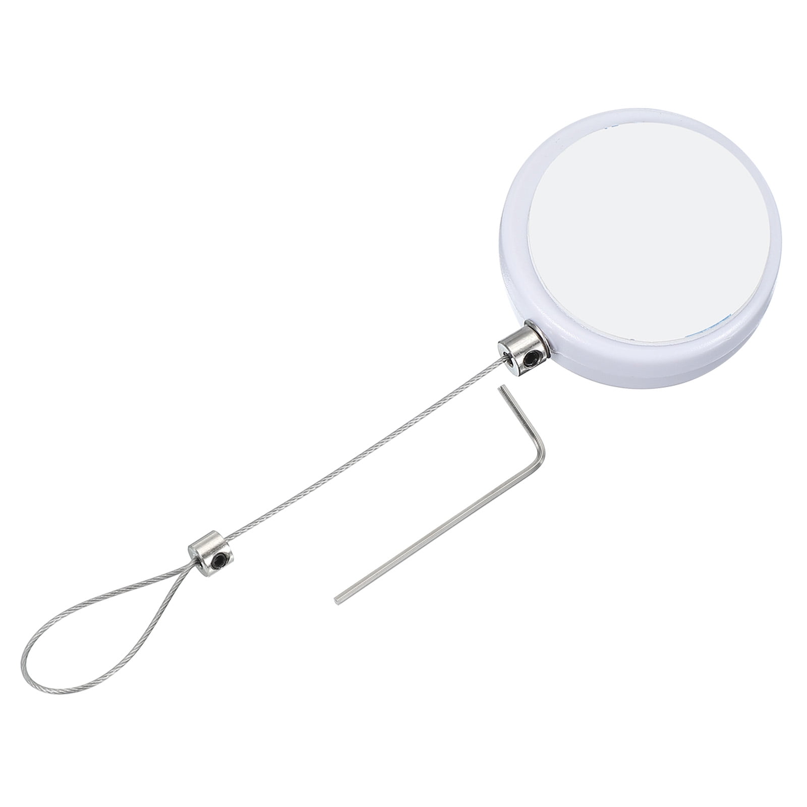 Retractable Remote Control Tether, Round Security Cable Lanyard Lock ...