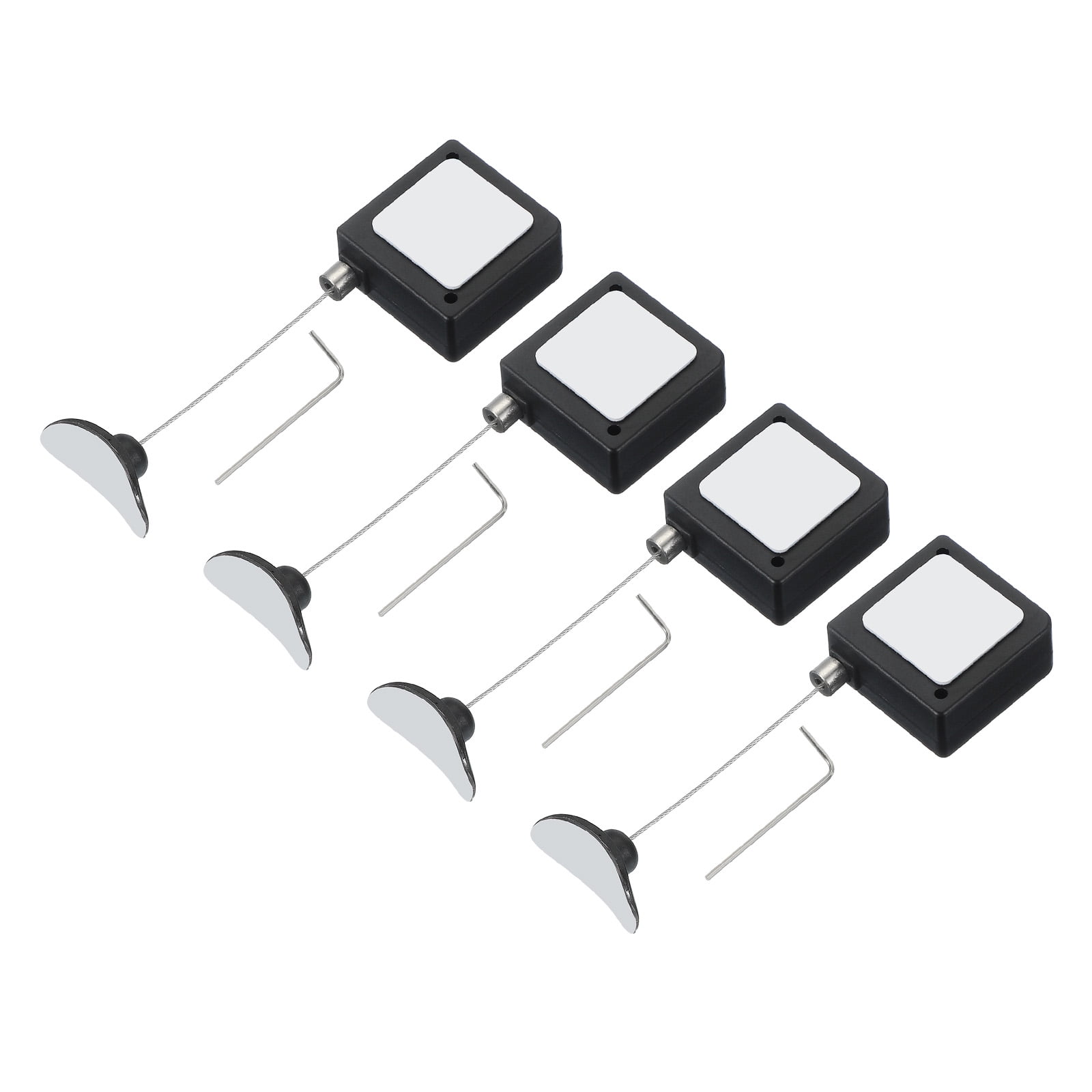 Retractable Remote Control Tether, Square Security Cable Lanyard Lock ...