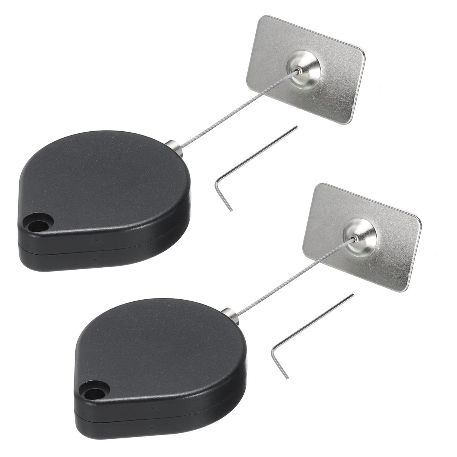 Uxcell Retractable Security Cable Lock,Remote Control Security Lock ...