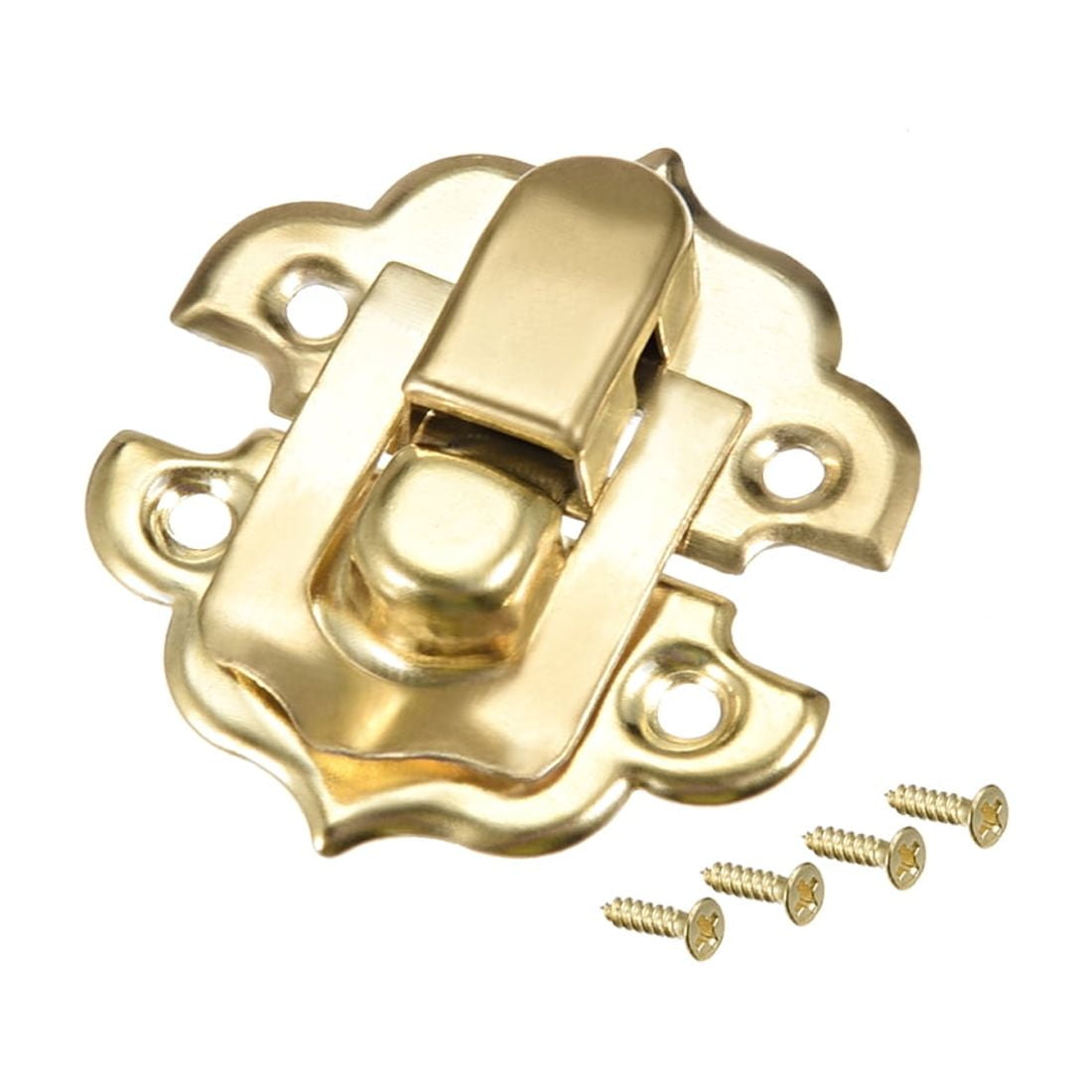 Uxcell Retro Style Decorative Box Latch Hasp - Vintage Iron Cabinet ...