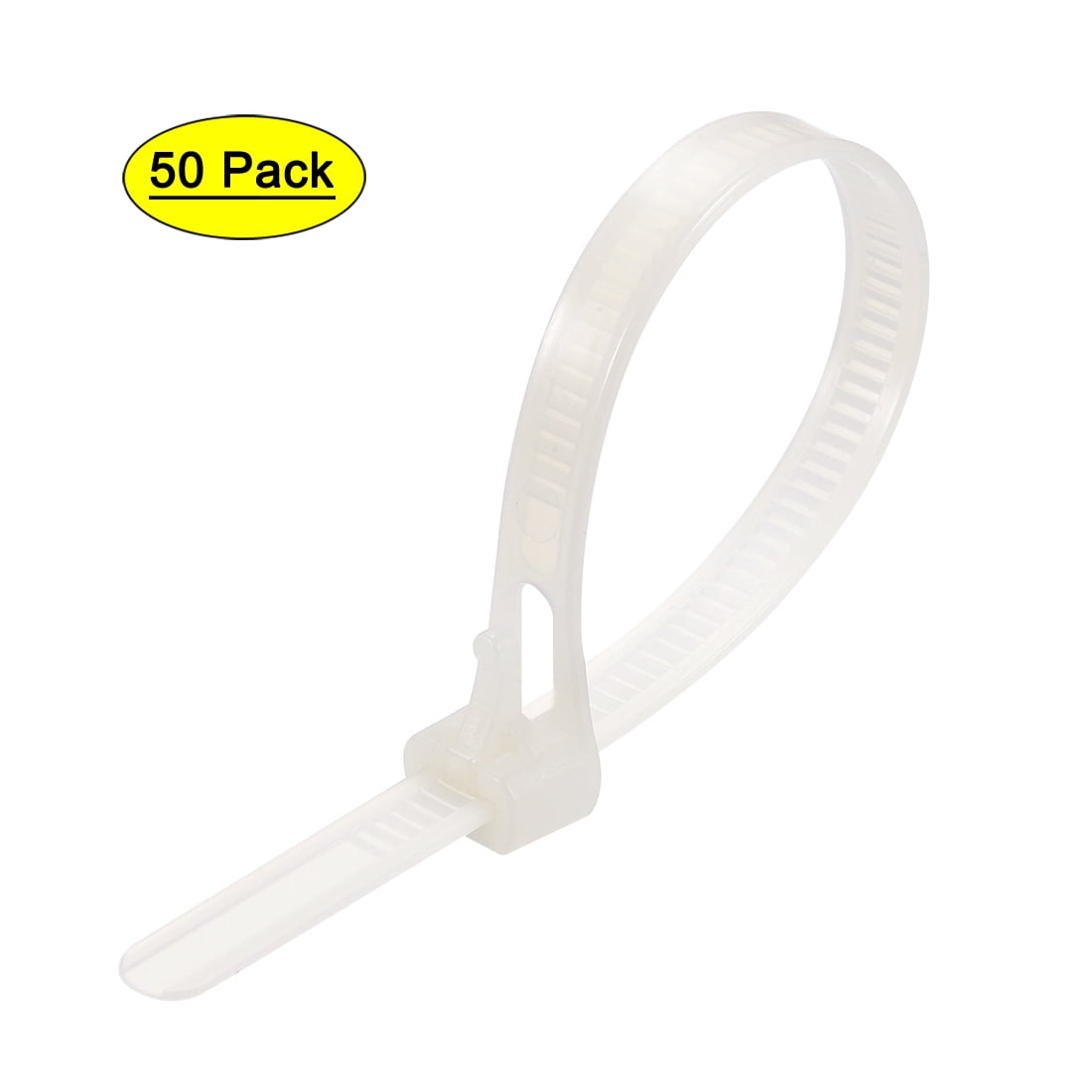 Uxcell Reusable Cable Ties Cable Zip Ties Flexible Cable Tie Wraps ...