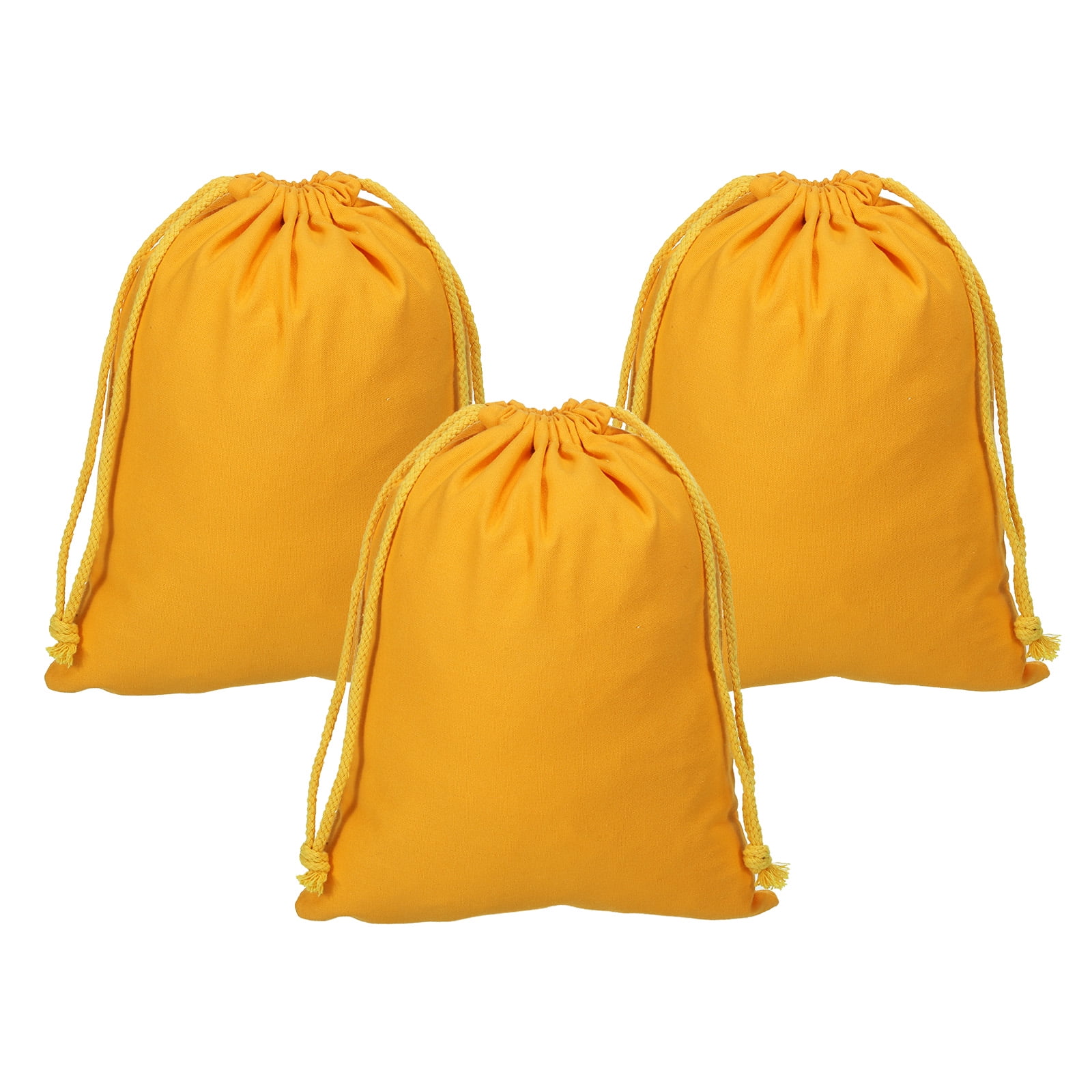 Uxcell Reusable Drawstring Bags, 10x12.6" 3 Pack Multipurpose Storage ...