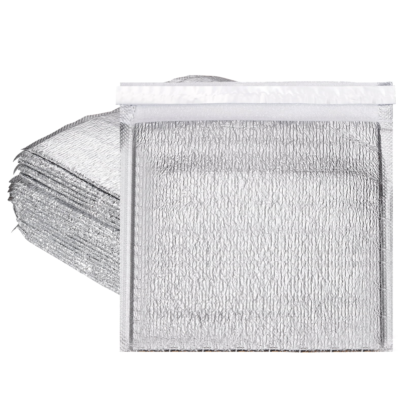 Uxcell Reusable Insulation Bags, (9 x 11 Inch, Silver) (20 Pcs), Foil ...