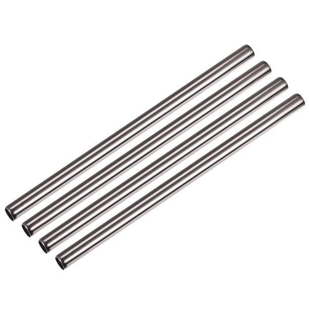Uxcell Reusable Metal Straws 8Pcs, Stainless Steel Straight Straw 8.5 ...