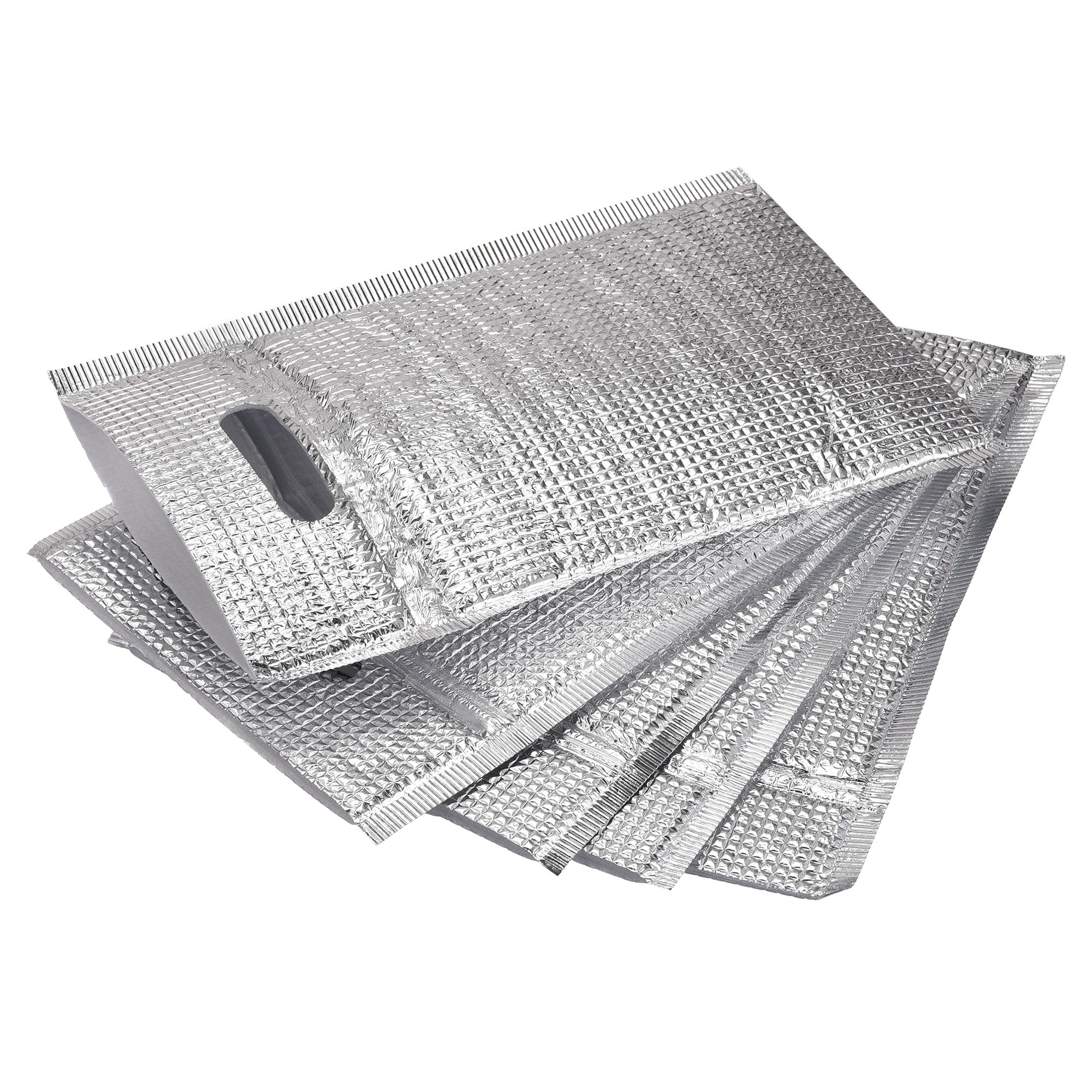 Uxcell Reusable Thermal Insulation Bags,13.4x9.8in Insulation Aluminum ...