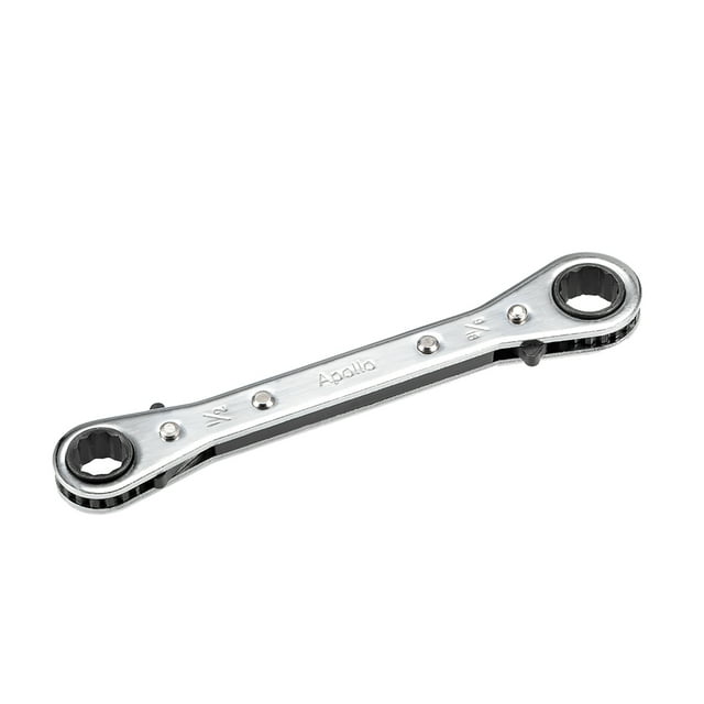 Uxcell Reversible Ratcheting Wrench, 1/2-inch x 9/16-inch Double Box ...
