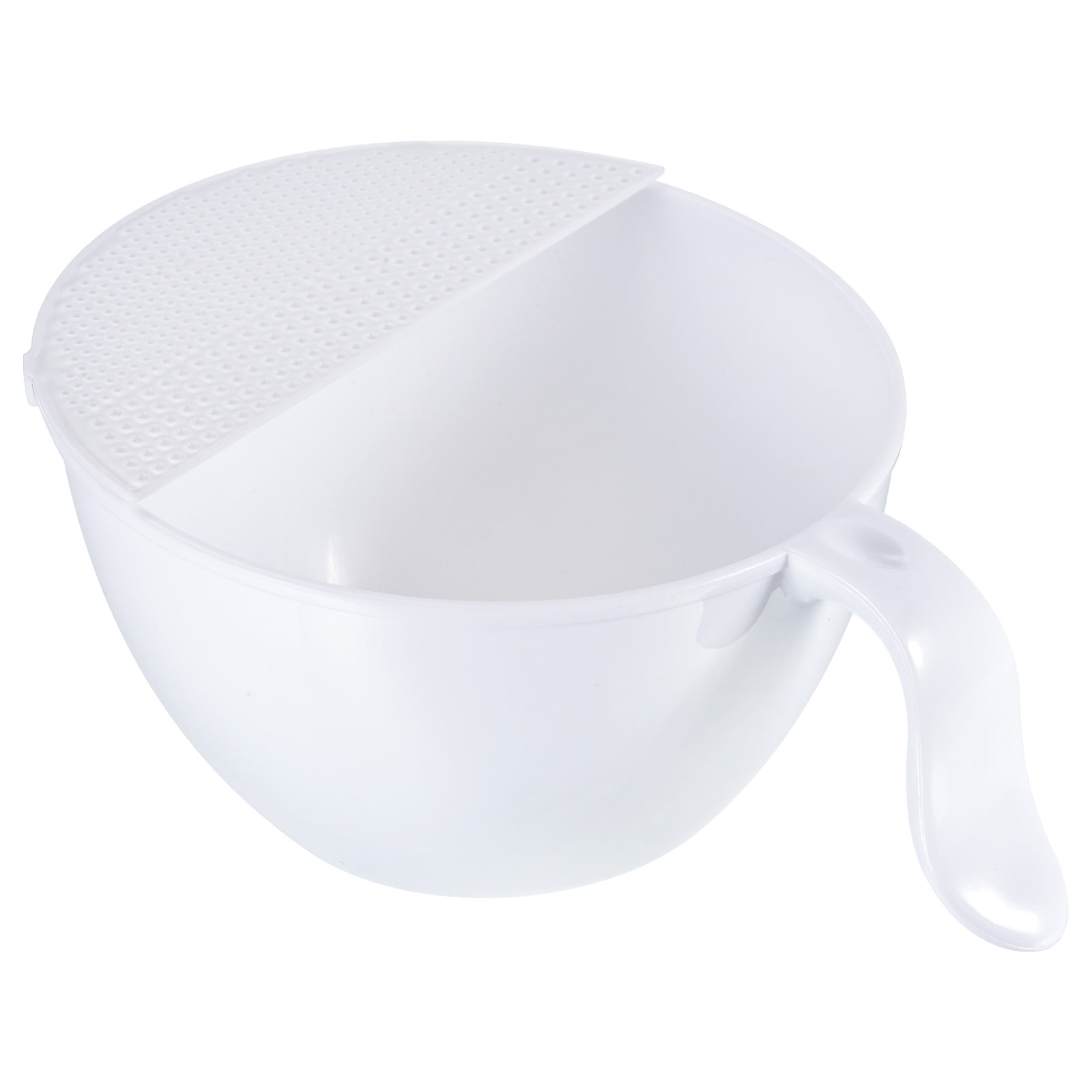 Uxcell Rice Washing Bowl Fruit Vegetable Strainer Colander Drainer ...