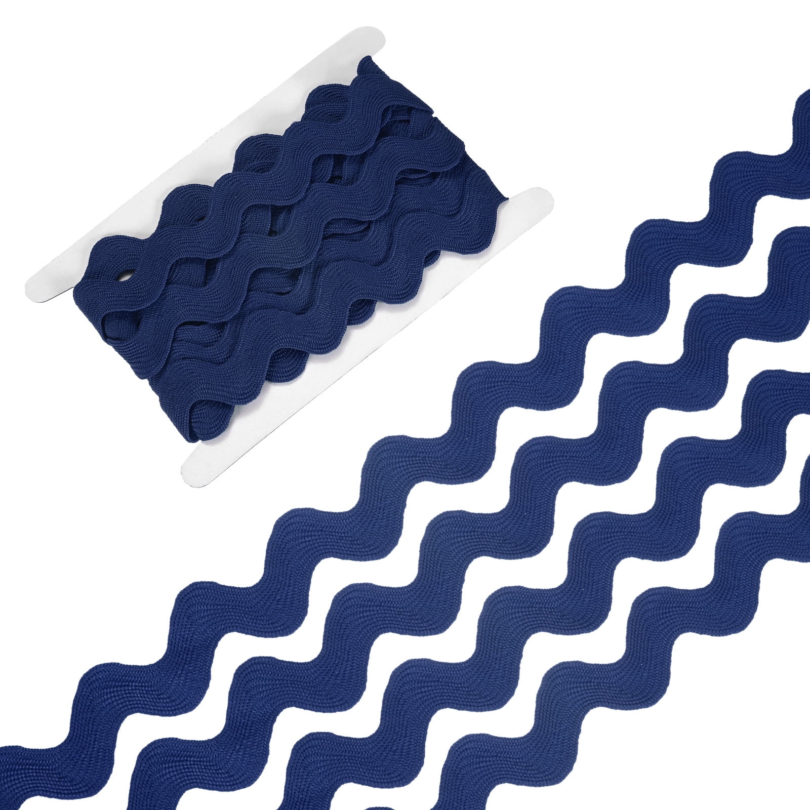 Uxcell Rick Rack Trim, 5 Yard 20mm / 0.8 Inch Wave Bending Fringe ...