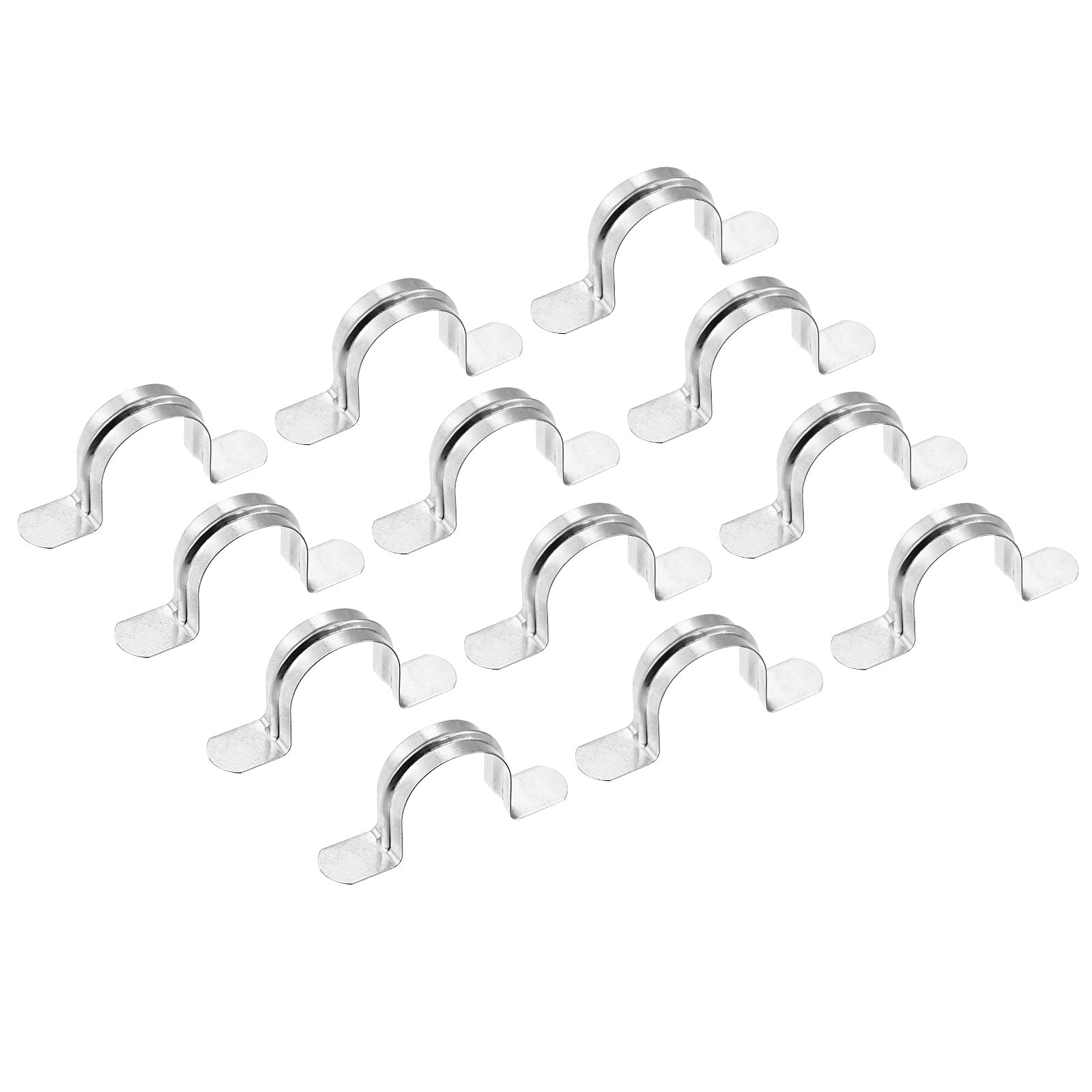 Uxcell Rigid Pipe Strap, 32mm(1 1/4") Carbon Steel U Bracket Tension ...