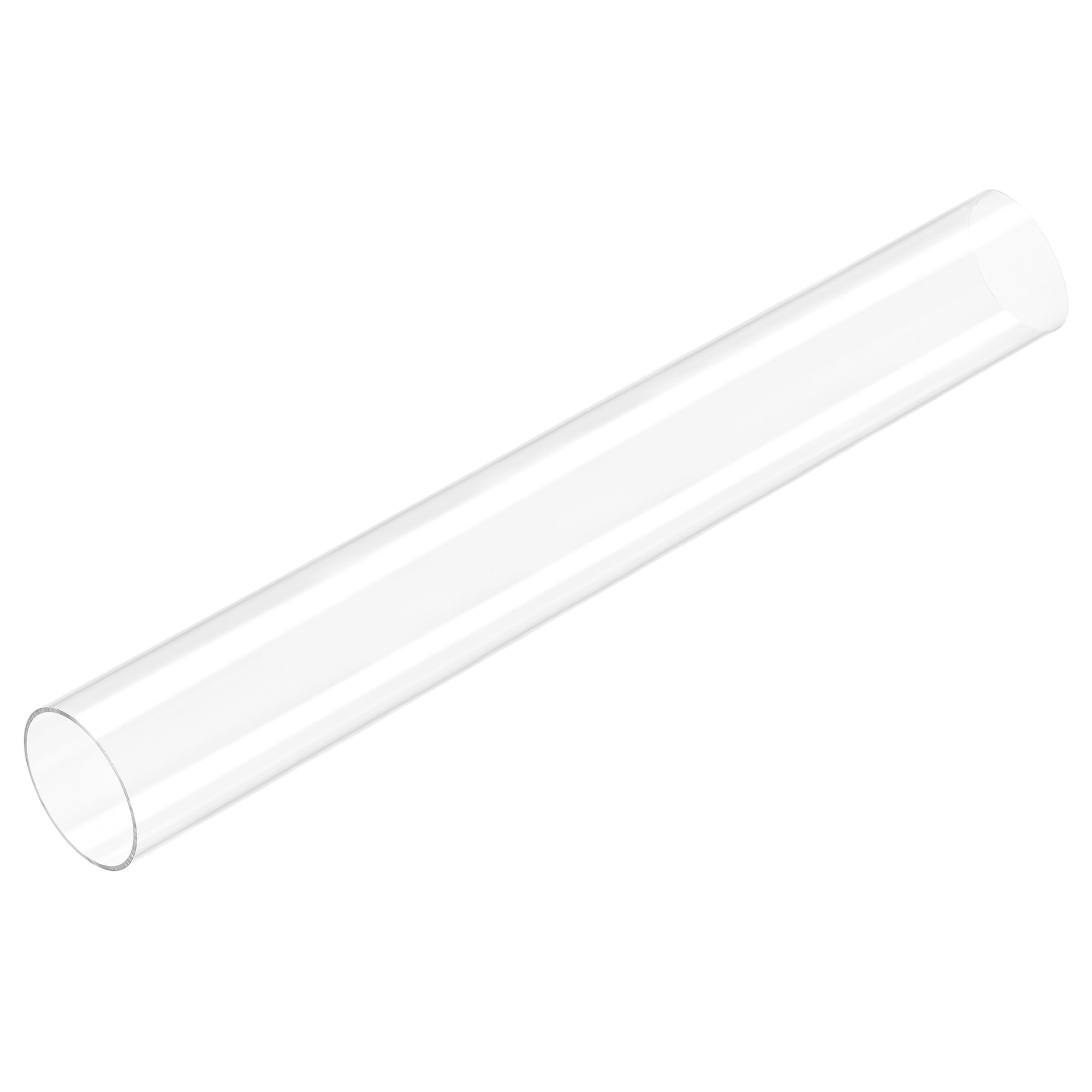 Uxcell Rigid Round Clear Polycarbonate Plastic Tube 1.85inch - Walmart.com