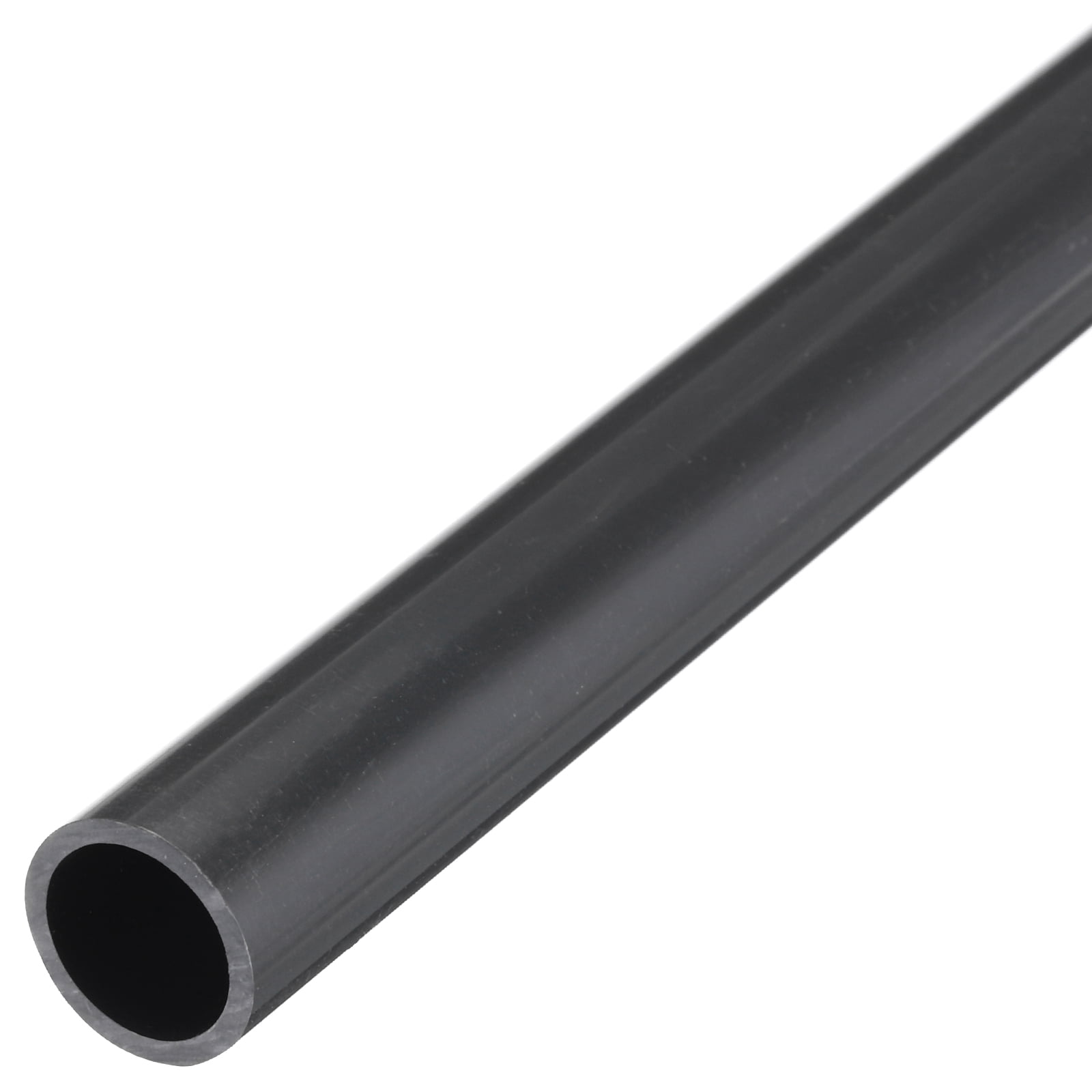 Uxcell Rigid Round Pipe Dark Grey High Impact for Water Pipe 0.63 x 0. ...