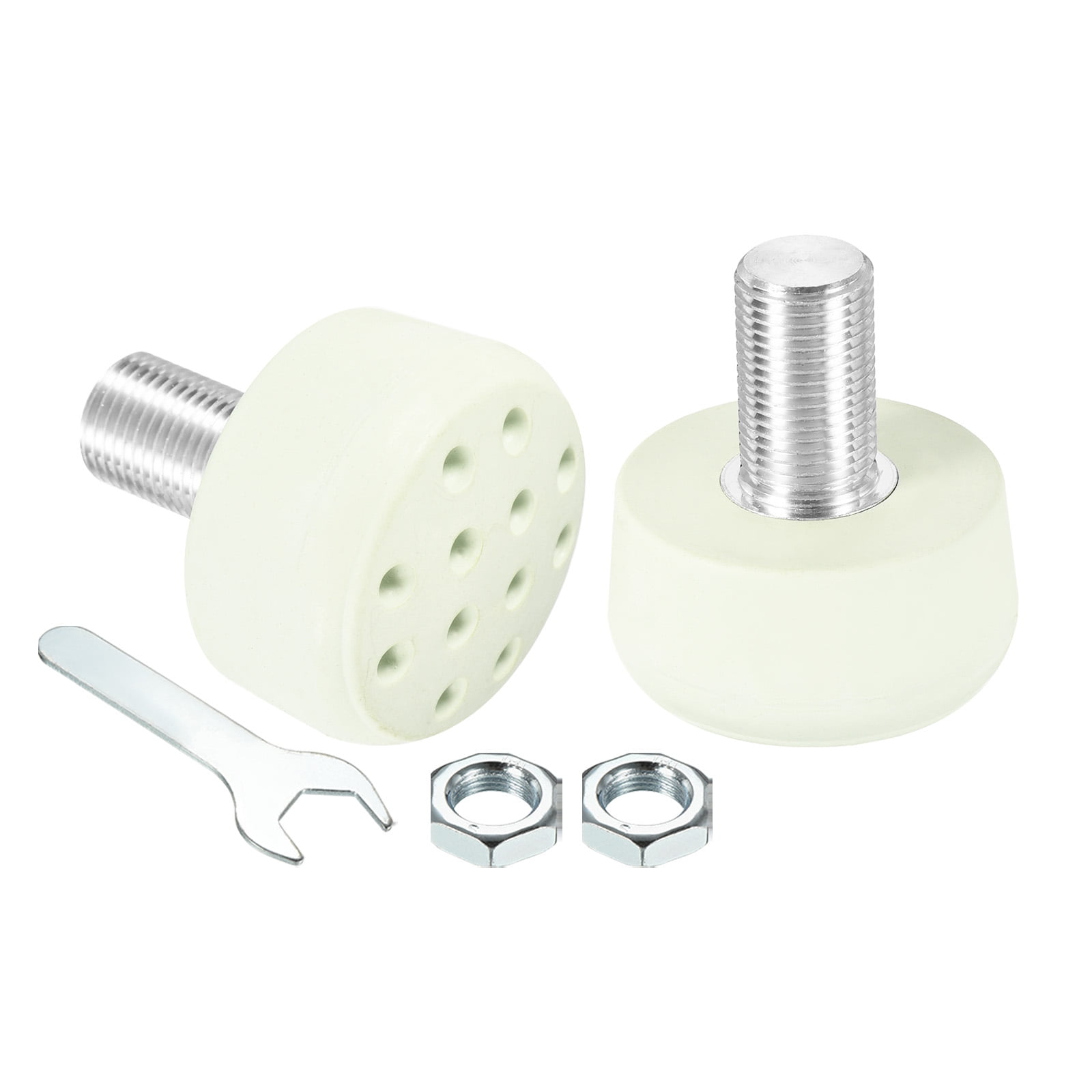 Uxcell Roller Skate Toe Stops with 0.6'' Bolts 82A Rubber Brake ...