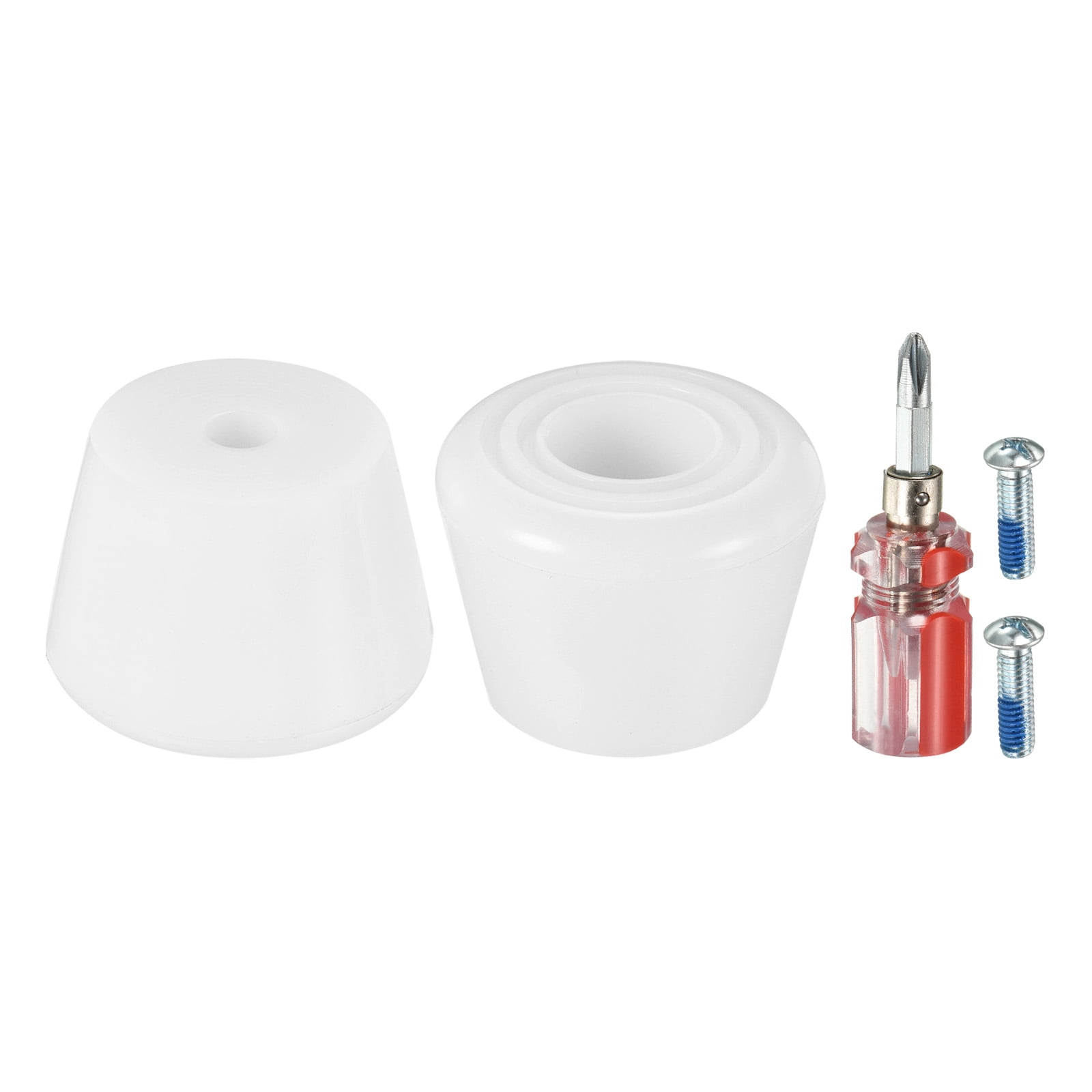Uxcell Roller Skate Toe Stops with Screwdriver 82A Rubber Brake ...