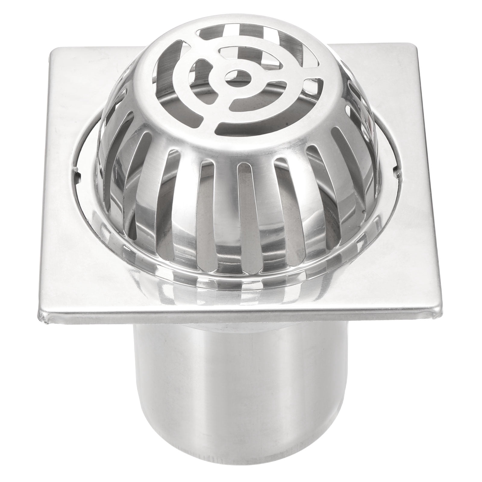 Uxcell Roof Floor Drain 201 Stainless Steel Dome Floor Drain Cover ...