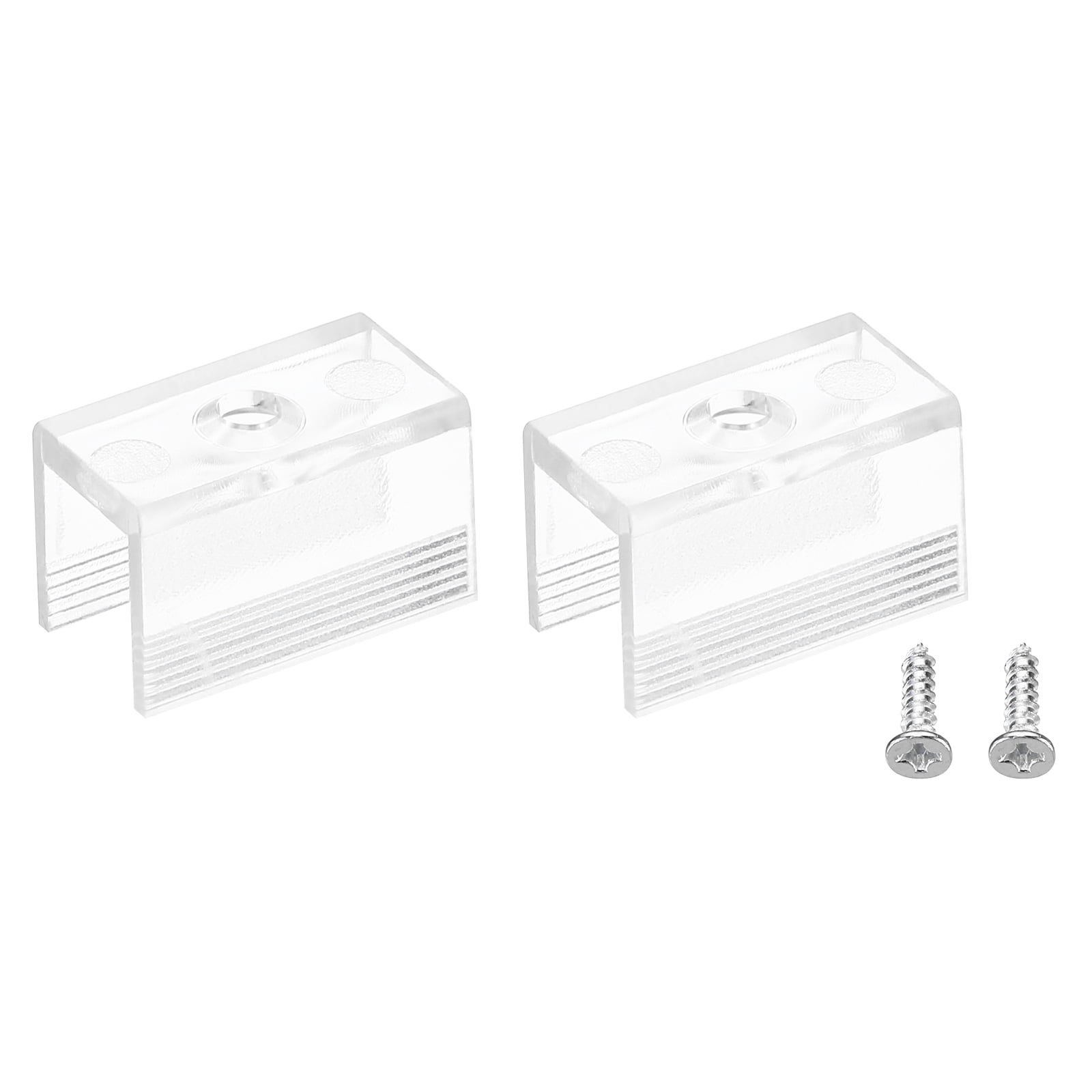 Uxcell Rope Light Mounting Brackets, 60pcs Neon Fixing Clip Clamp ...