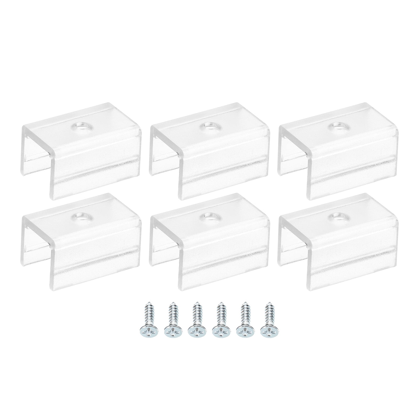 Uxcell Rope Light Mounting Clips Big Channel Mounting Holder for 11.5mm ...