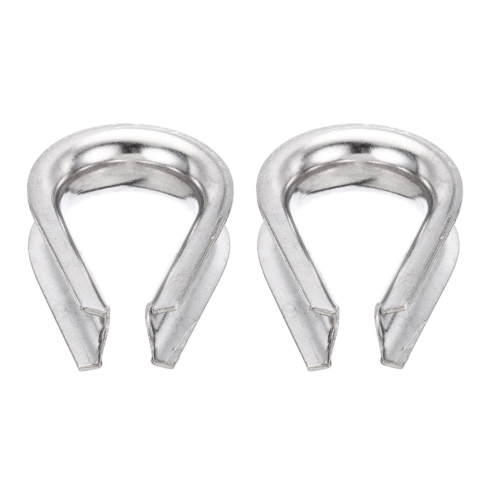 Uxcell Rope Thimble 1/2"(12mm) Diameter M12 Stainless Steel Wire Rope ...