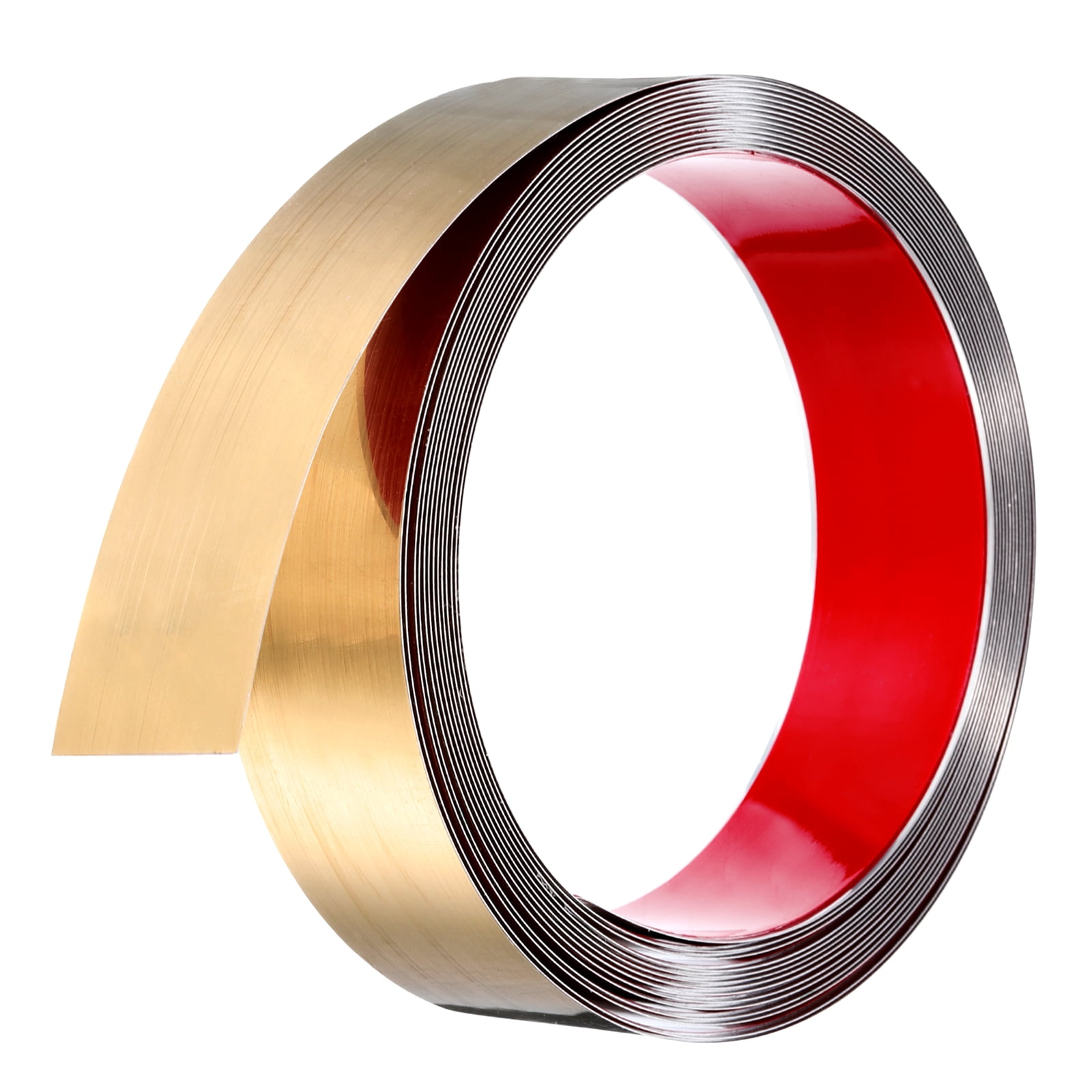 Uxcell Rose Gold Trim Peel and Stick, 13ft x 1.6" Stainless Steel ...