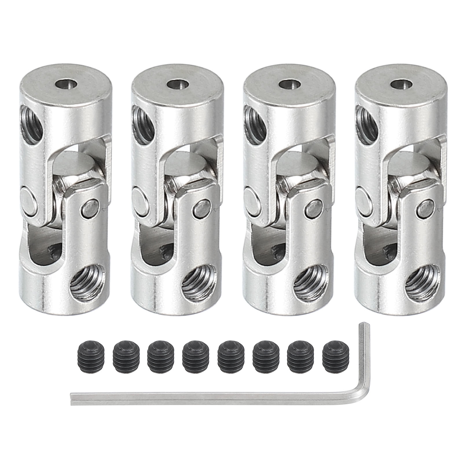 Uxcell Rotatable Universal Steering Shaft 2mm to 2mm Inner Dia U Joint ...