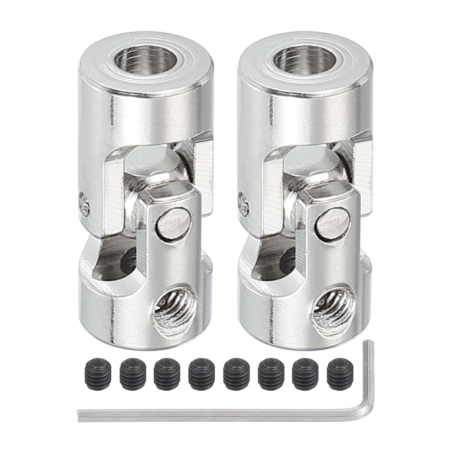 Uxcell Rotatable Universal Steering Shaft 4mm to 5mm Inner Dia U Joint ...