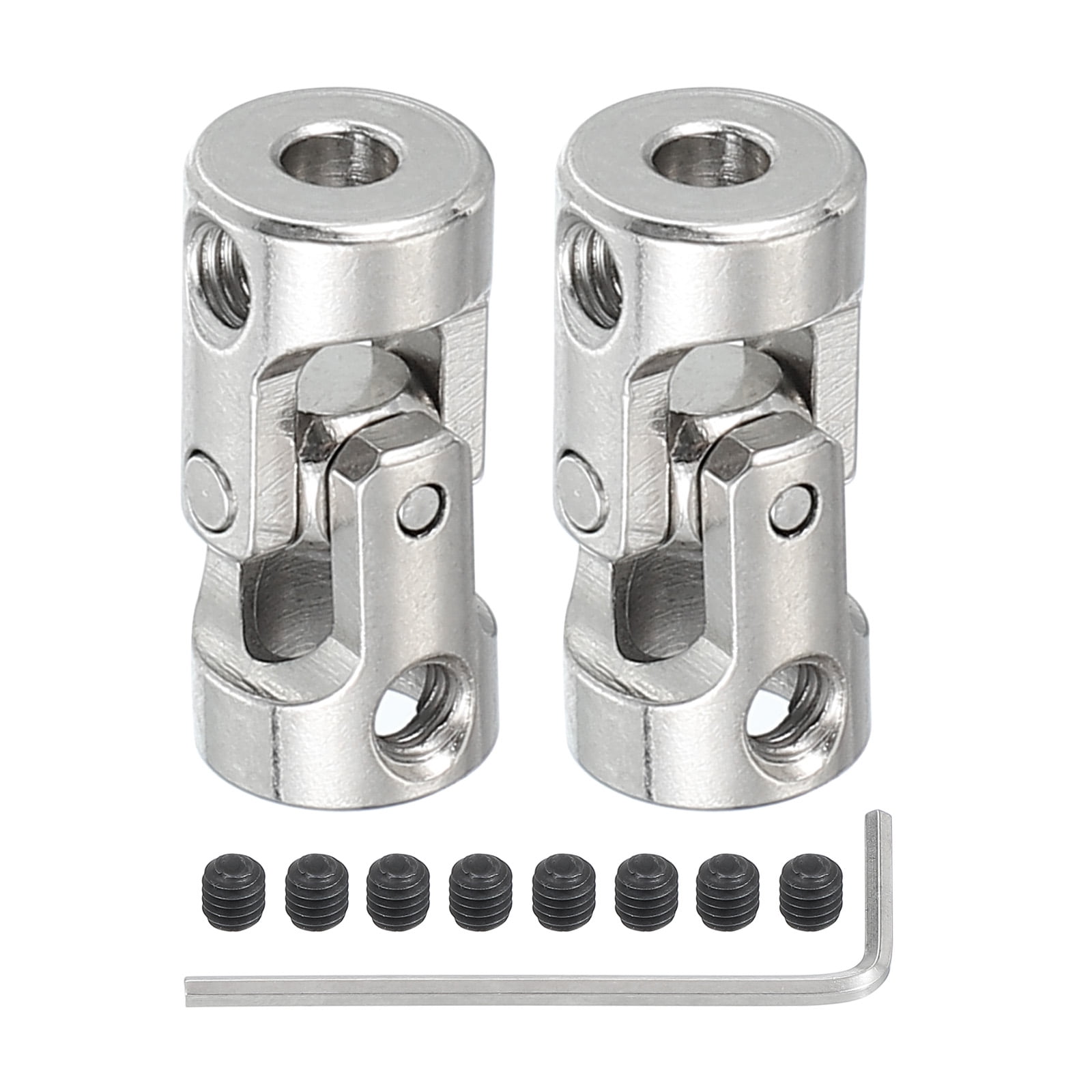 Uxcell Rotatable Universal Steering Shaft 4mm to 6mm Inner Dia U Joint ...