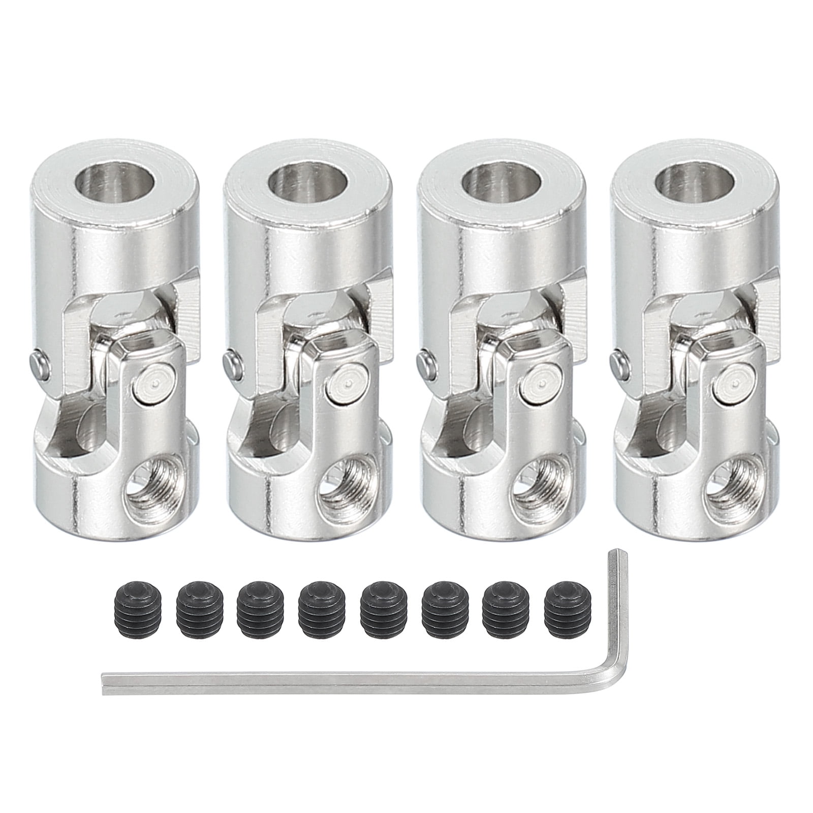 Uxcell Rotatable Universal Steering Shaft 5mm to 5mm Inner Dia U Joint ...