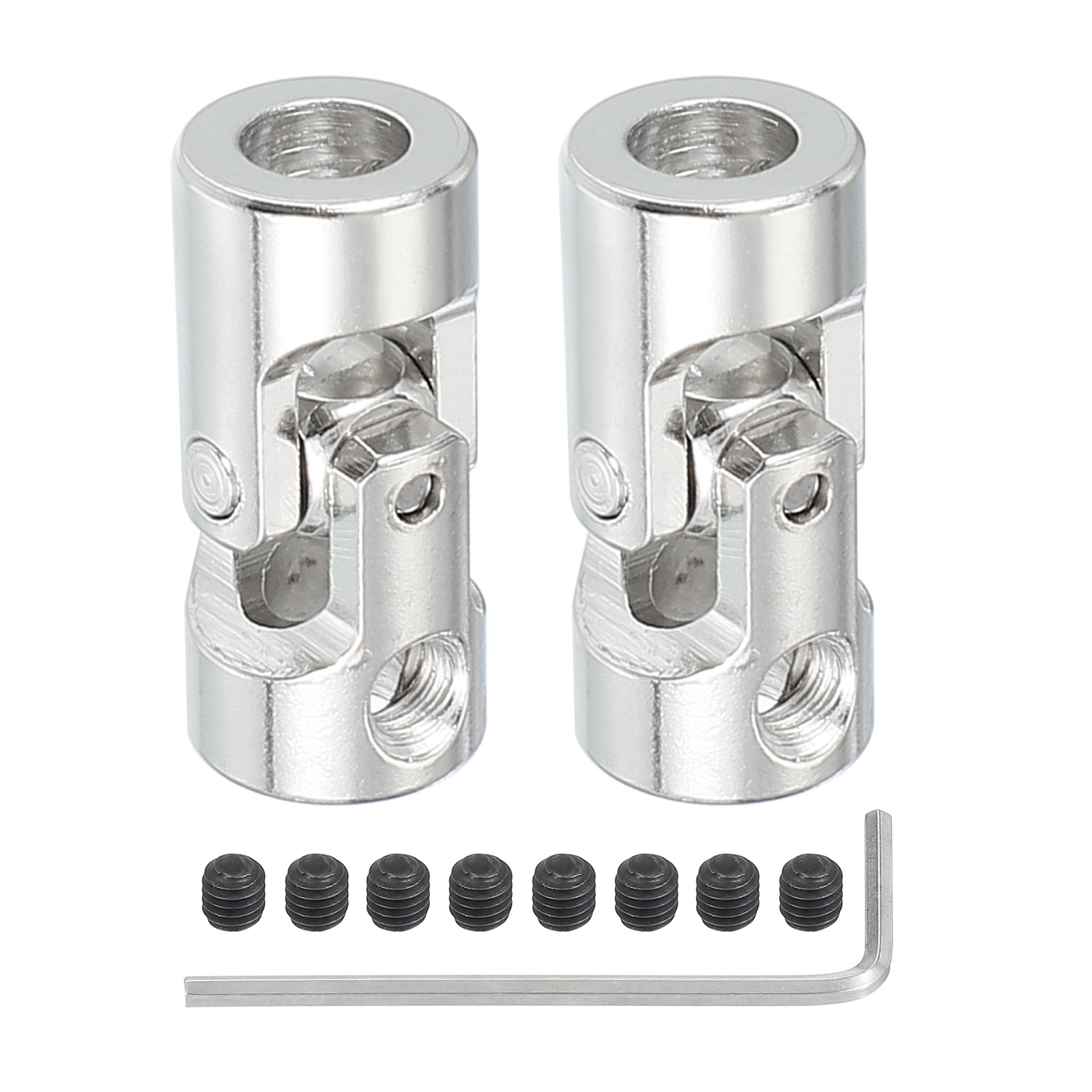 Uxcell Rotatable Universal Steering Shaft 5mm to 6mm Inner Dia U Joint ...