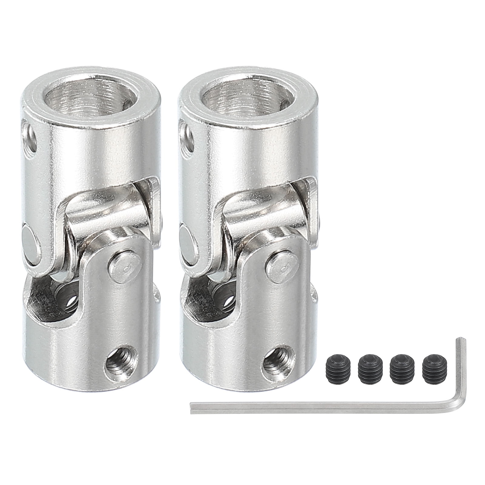 Uxcell Rotatable Universal Steering Shaft 8mm to 10mm Inner Dia U Joint ...