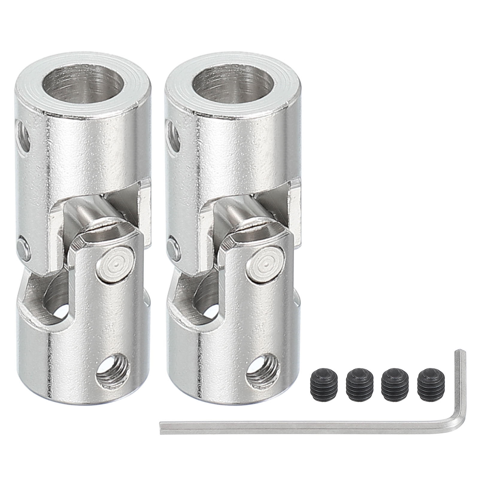 Uxcell Rotatable Universal Steering Shaft 8mm to 8mm Inner Dia U Joint ...