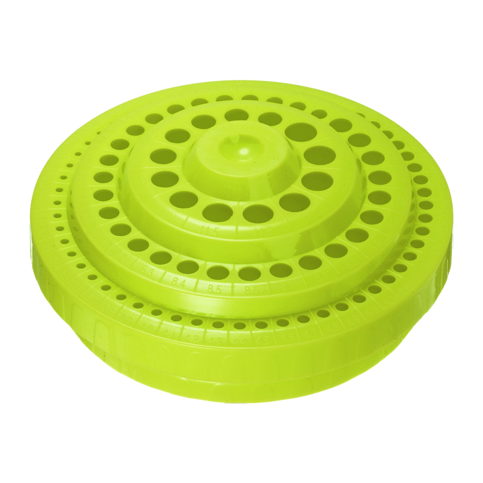 Uxcell Rotating Burring Holder 100 Holes Round 360 Degree Rotating ...