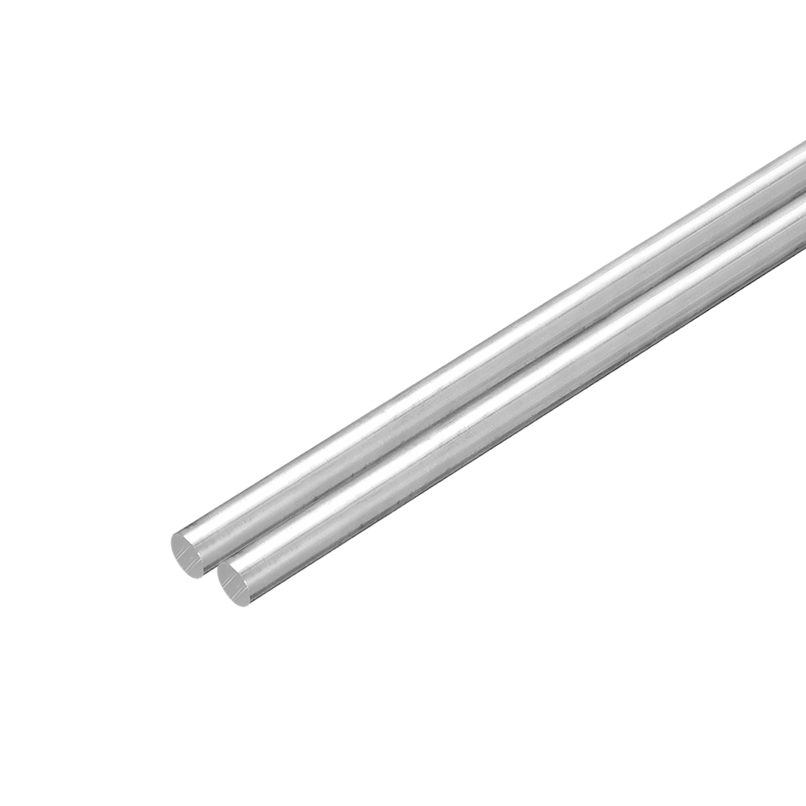 Uxcell Round Aluminum Rods, Aluminum Round Rod Solid Lathe Bar Stock ...