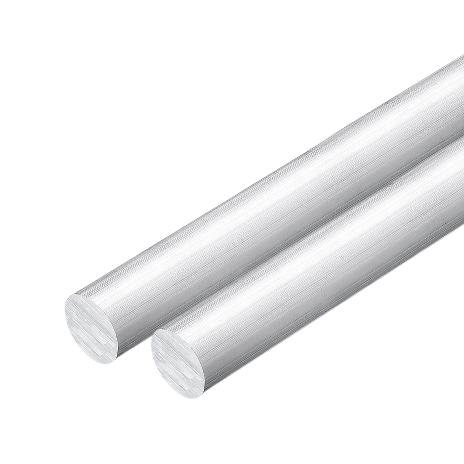 Uxcell Round Aluminum Rods, Aluminum Round Rod Solid Lathe Bar Stock ...