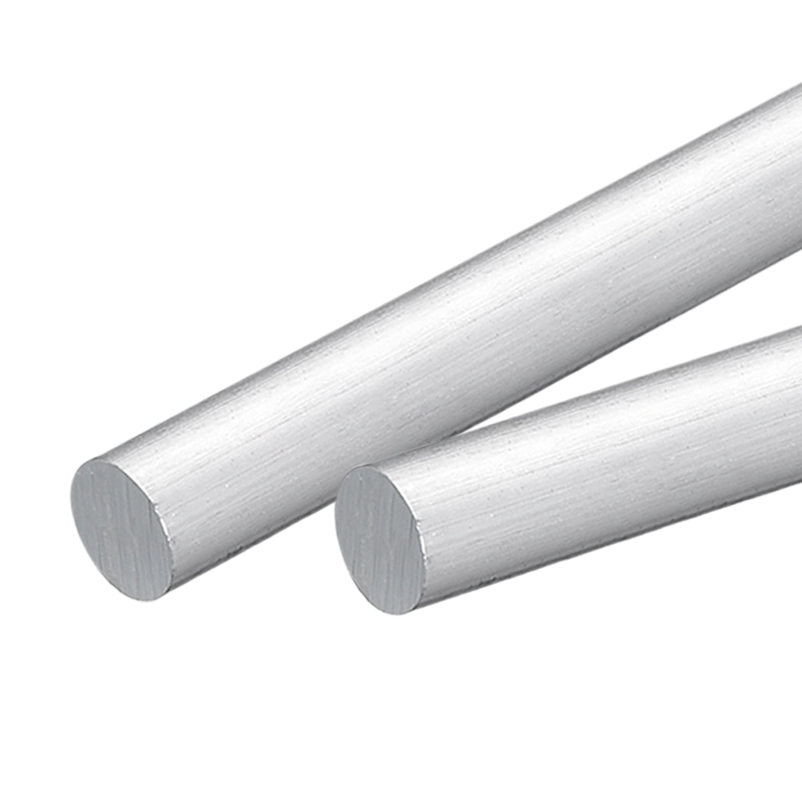 Uxcell Round Aluminum Rods, Aluminum Round Rod Solid Lathe Bar Stock ...
