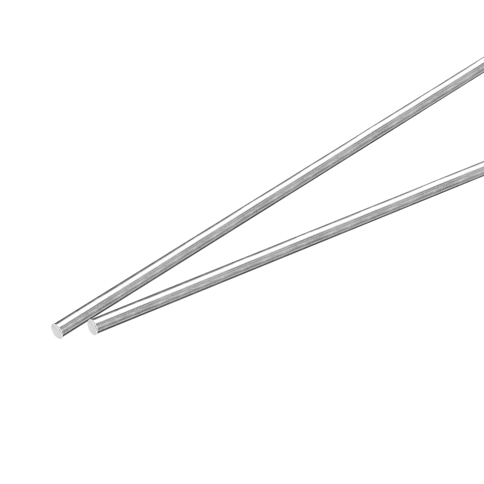 Uxcell Round Aluminum Rods, Aluminum Round Rod Solid Lathe Bar Stock ...